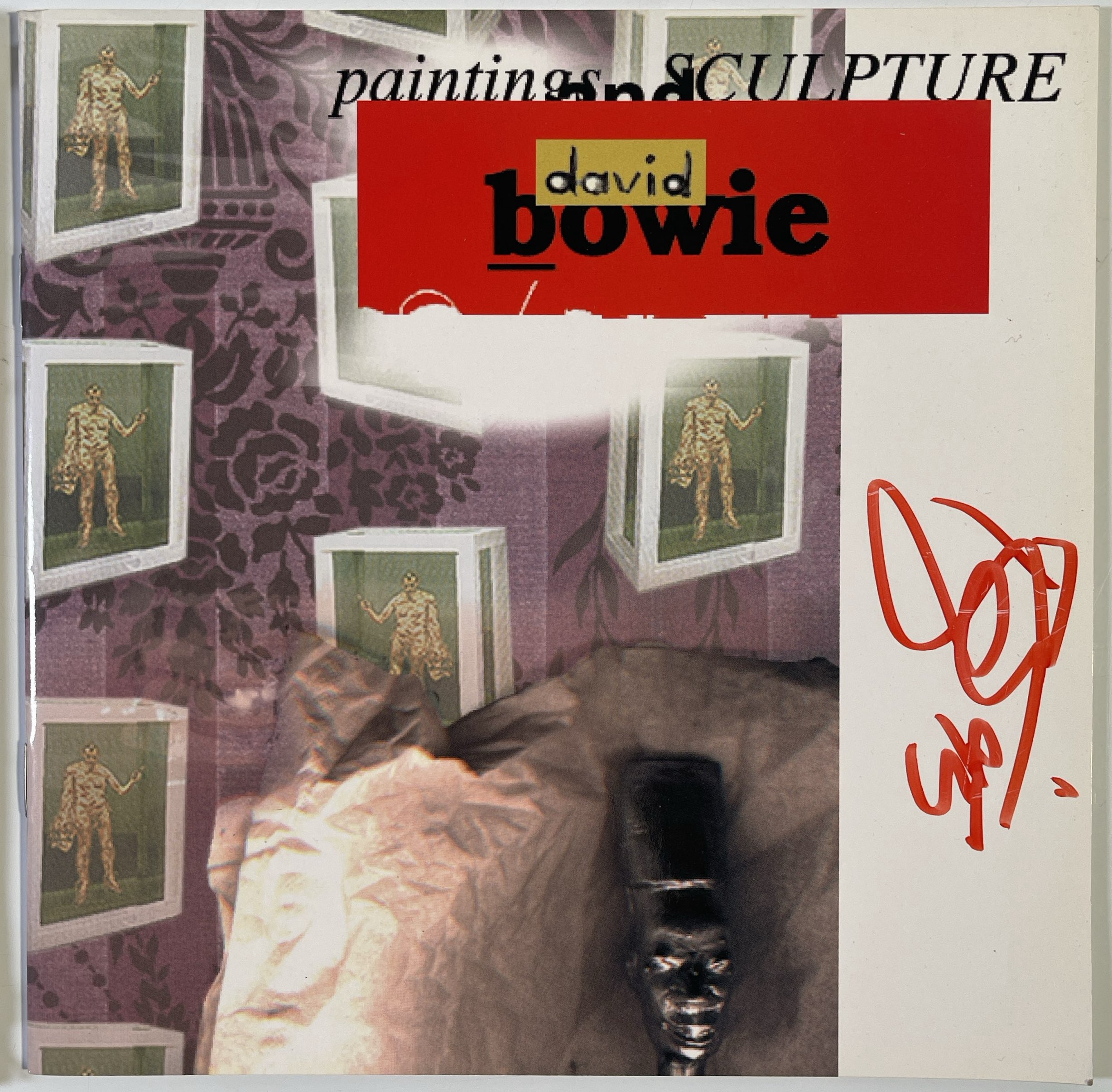 Lot 581 - DAVID BOWIE - SIGNED 1995 EXHIBITION