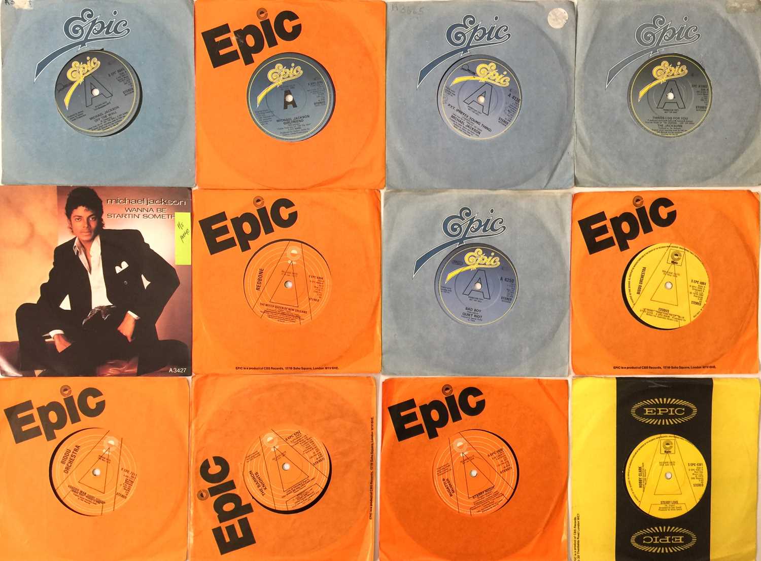 Lot 635 - EPIC RECORDS - 7" COLLECTION (INC SOUL/
