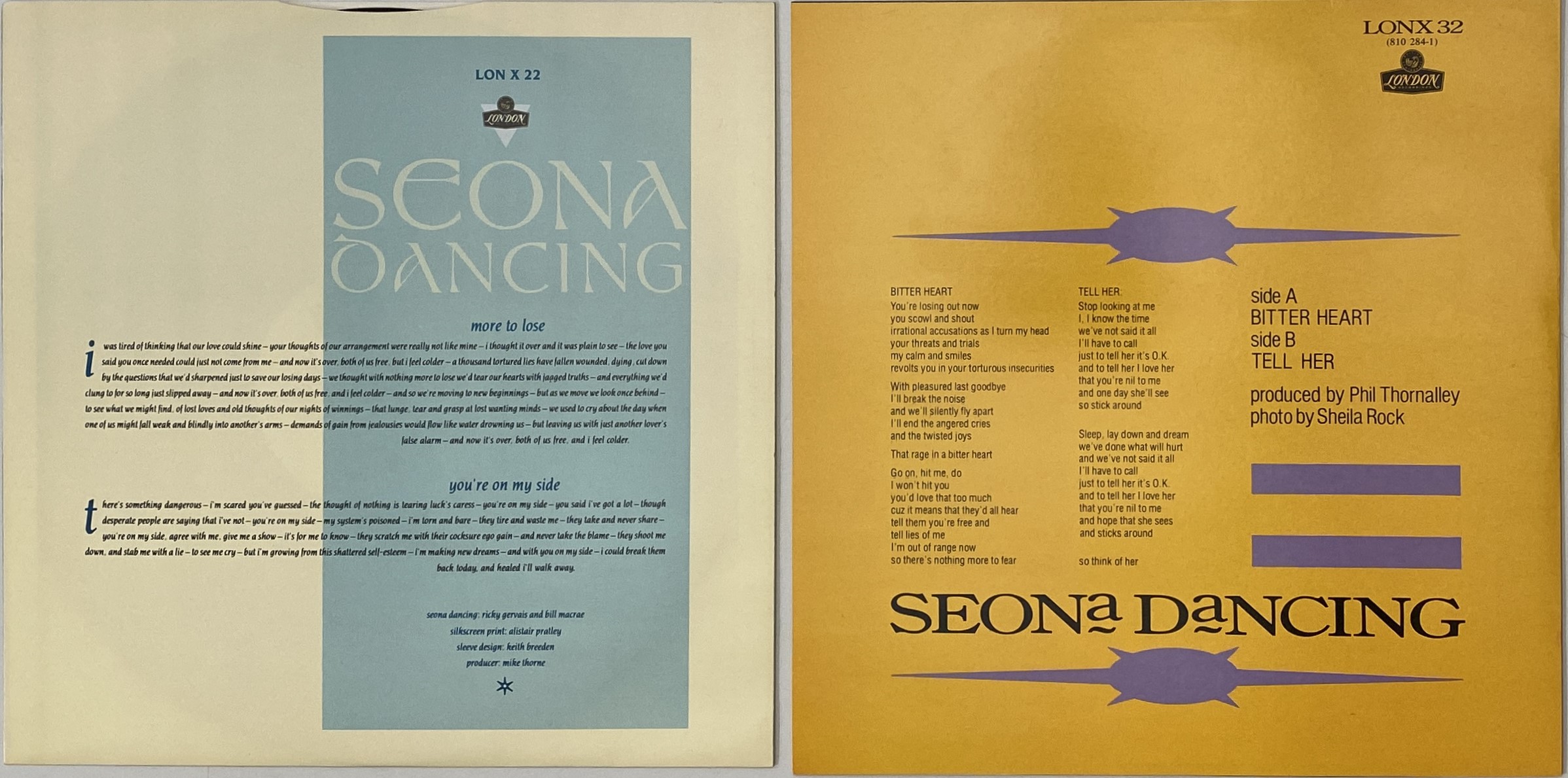 Lot 717 - SEONA DANCING - 12" RARITIES PACK