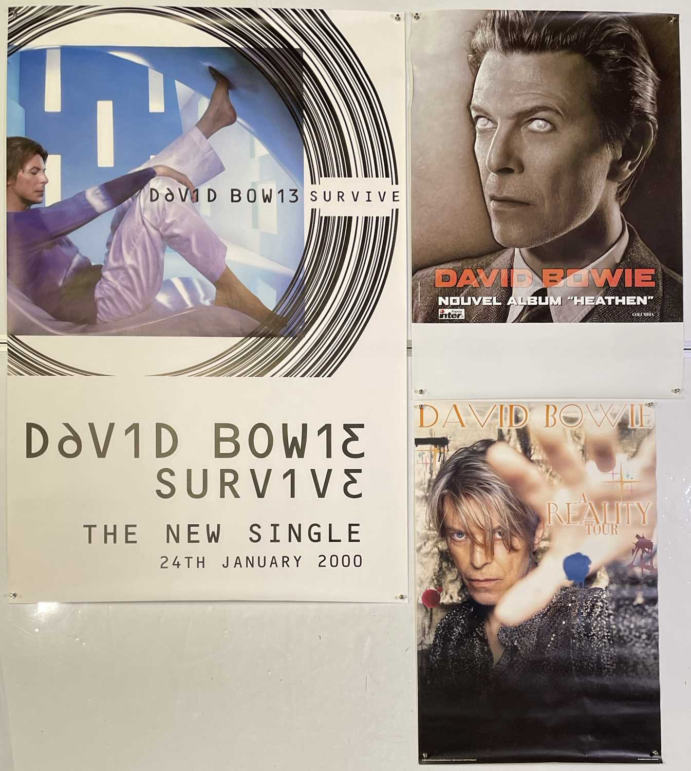 Lot 477 - DAVID BOWIE - 1990S/00S ERA POSTERS.