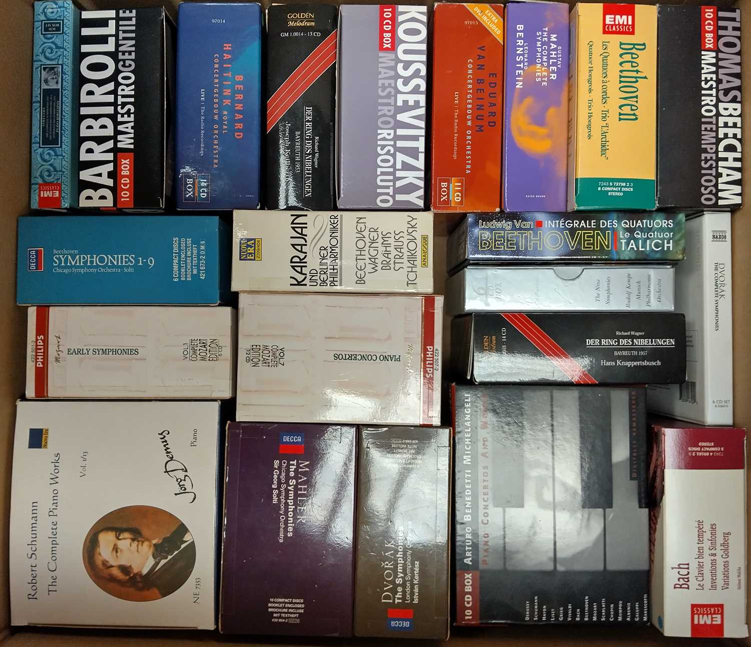 Lot 725 - CLASSICAL CD BOX SET COLLECTION