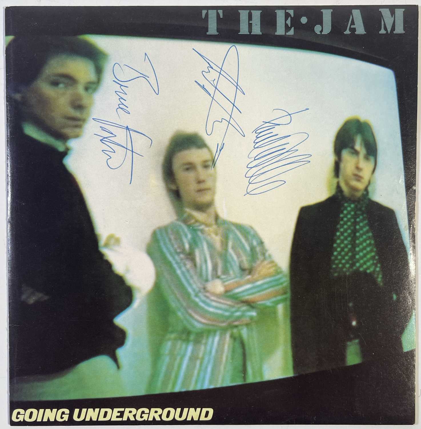 Lot 504 - JAM - FULLY SIGNED COPY OF GOING UNDERGROUND