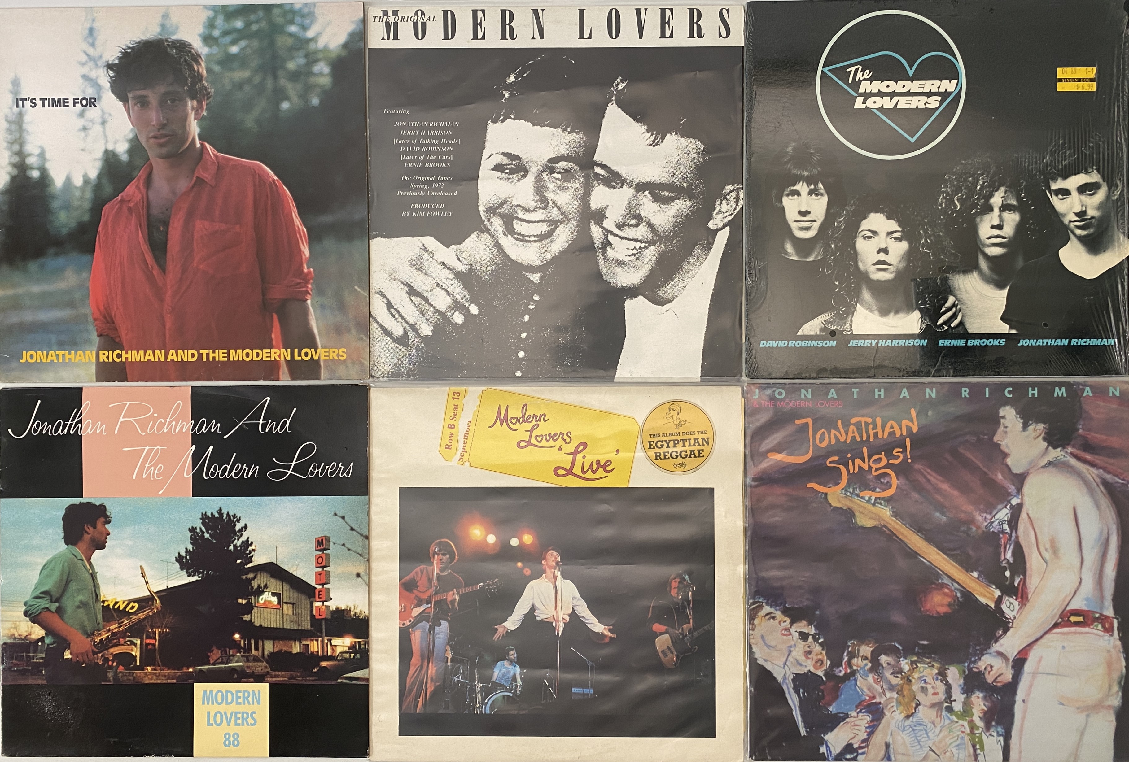 Lot 754 - MODERN LOVERS/ JONATHAN RICHMAN - LP PACK