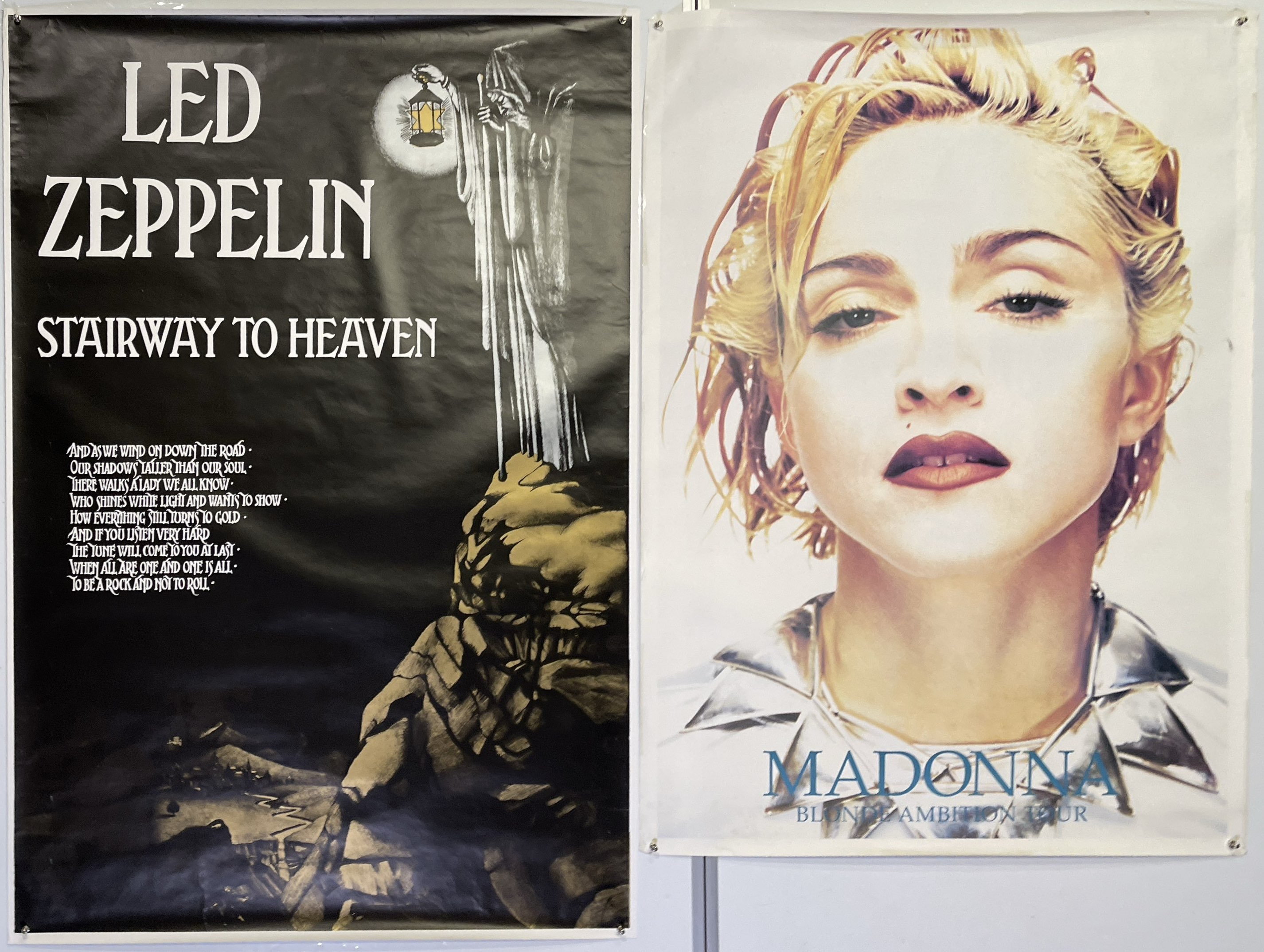 Lot 194 - 1980S/90S BILLBOARD POSTERS.