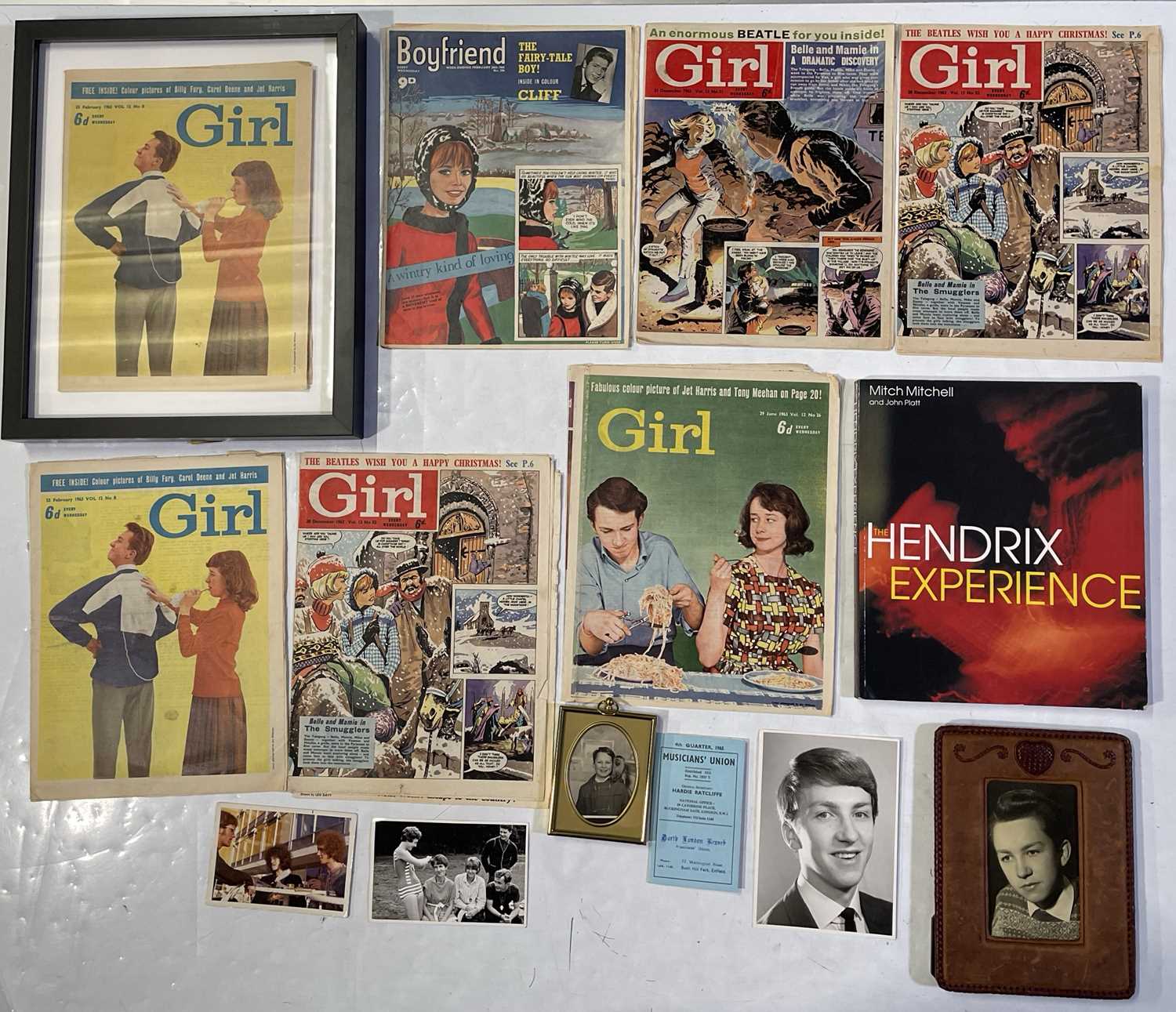 Lot 574 - THE JIMI HENDRIX EXPERIENCE INTEREST - ITEMS