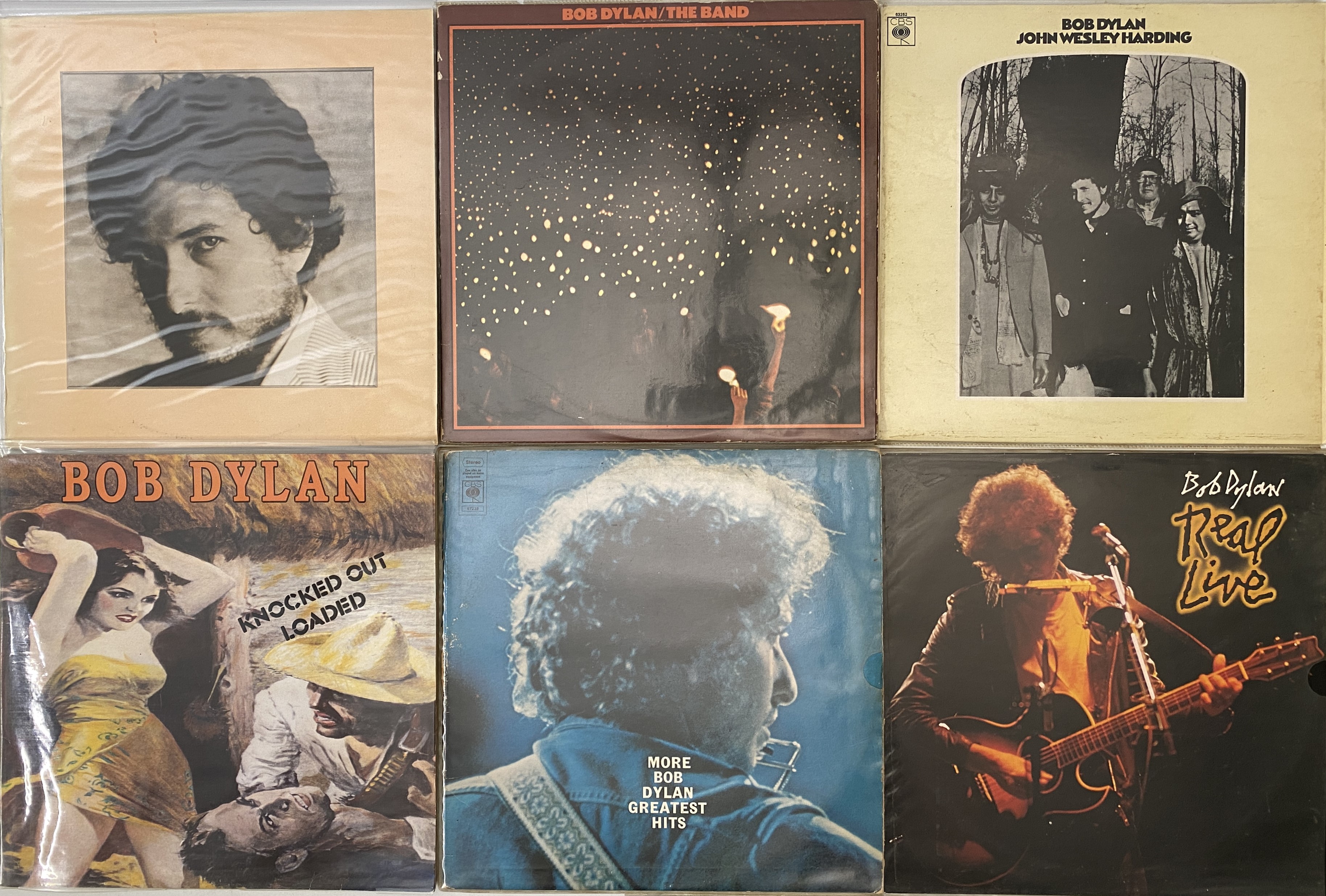 Lot 851 - BOB DYLAN / JONI MITCHELL - LP COLLECTION
