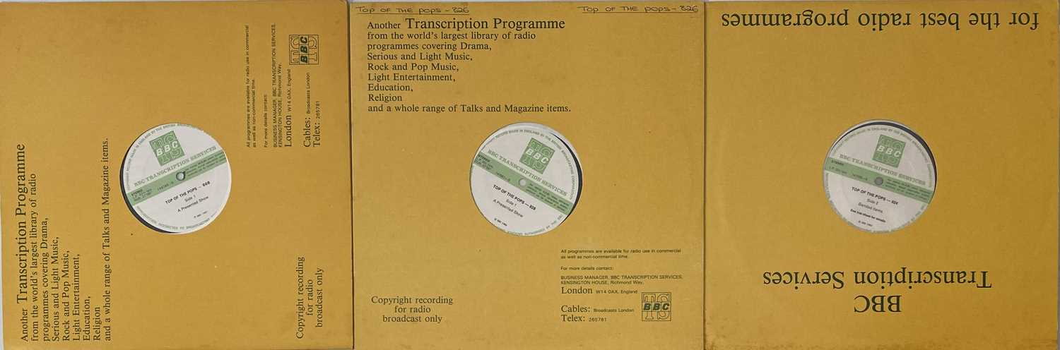 Lot 79 - TOP OF THE POPS - BBC TRANSCRIPTION LP PACK