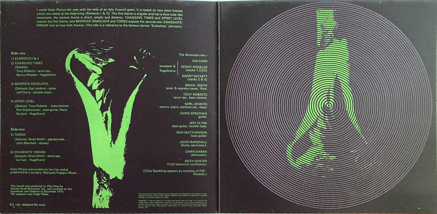 Lot 1087 - IAN CARR WITH NUCLEUS - SOLAR PLEXUS LP