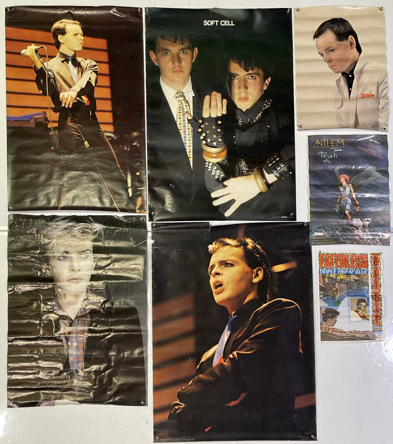 Lot 218 - 1980S SYNTH POP POSTER COLLECTION.