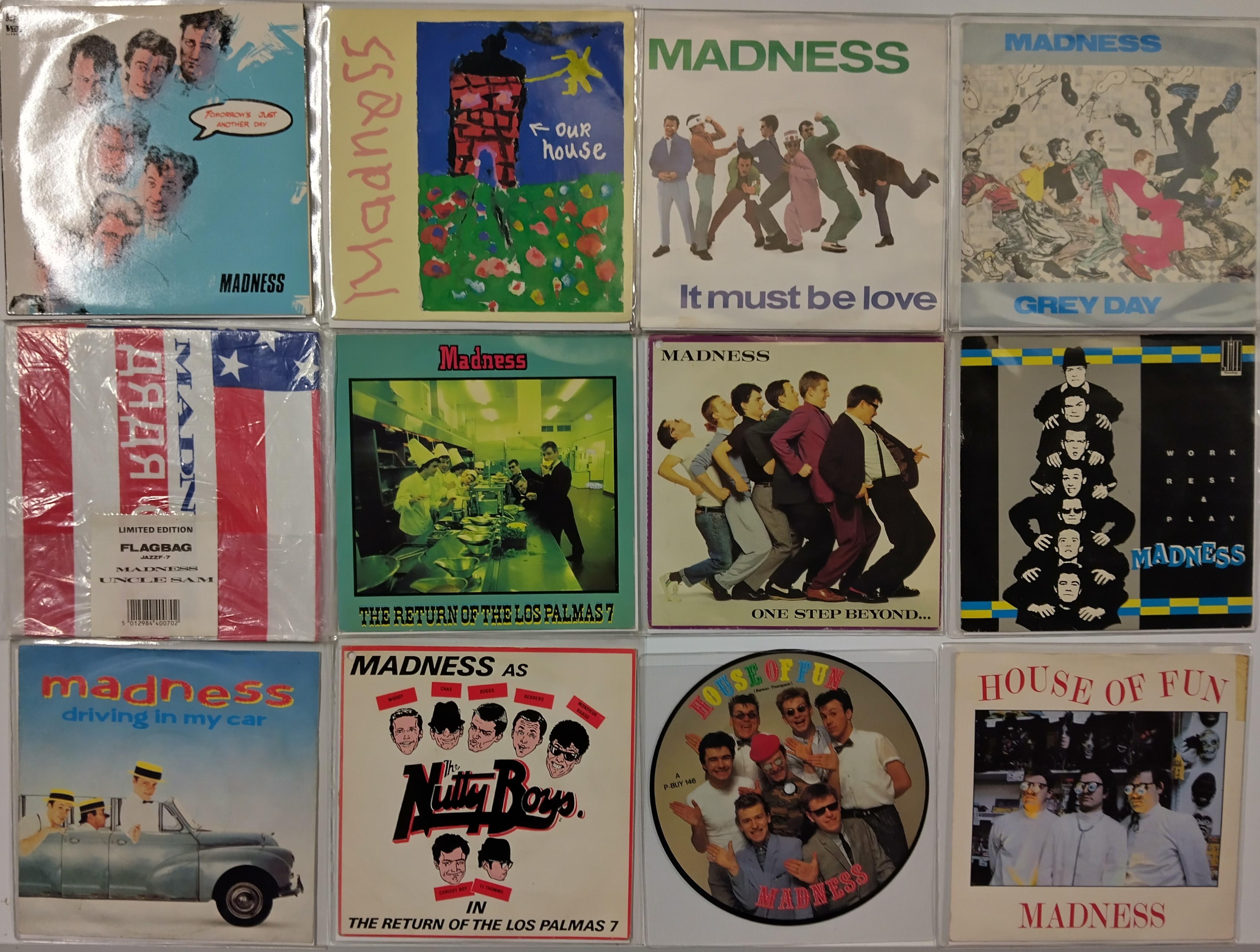Lot 904 - MADNESS 7" COLLECTION