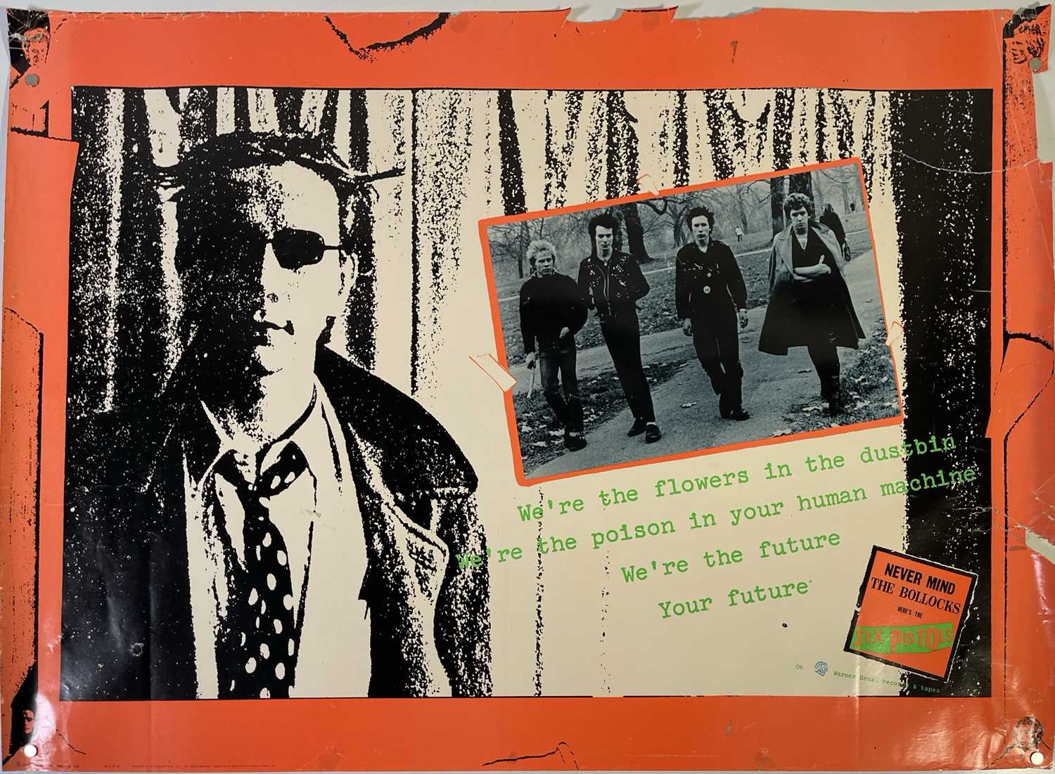Lot 574 The Sex Pistols Flowers In The Dustbin