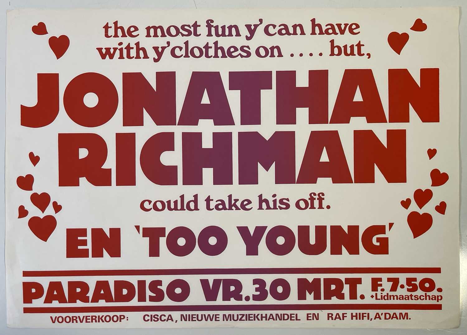 Lot 247 - PARADISO AMSTERDAM - POSTER COLLECTION