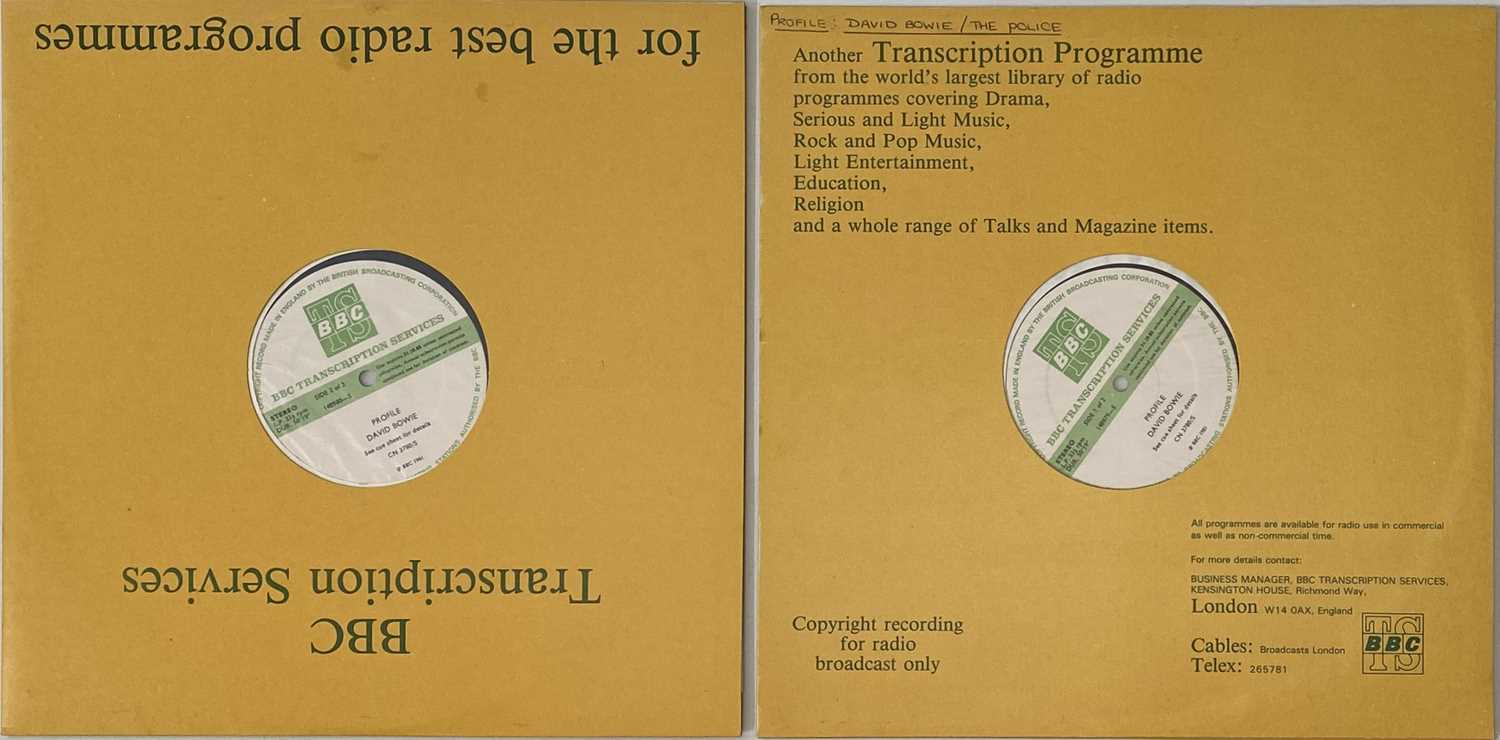 Lot 83 - THE POLICE/ DAVID BOWIE - PROFILE (BBC