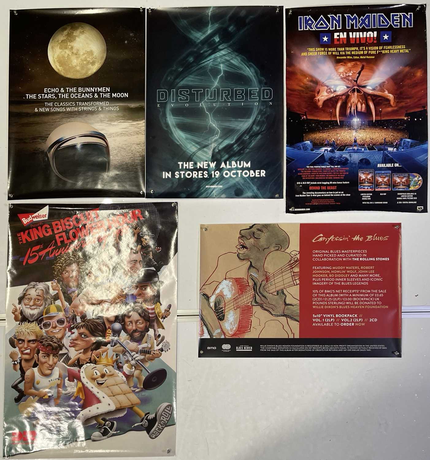 Lot 253 - POP PROMOTIONAL POSTERS.