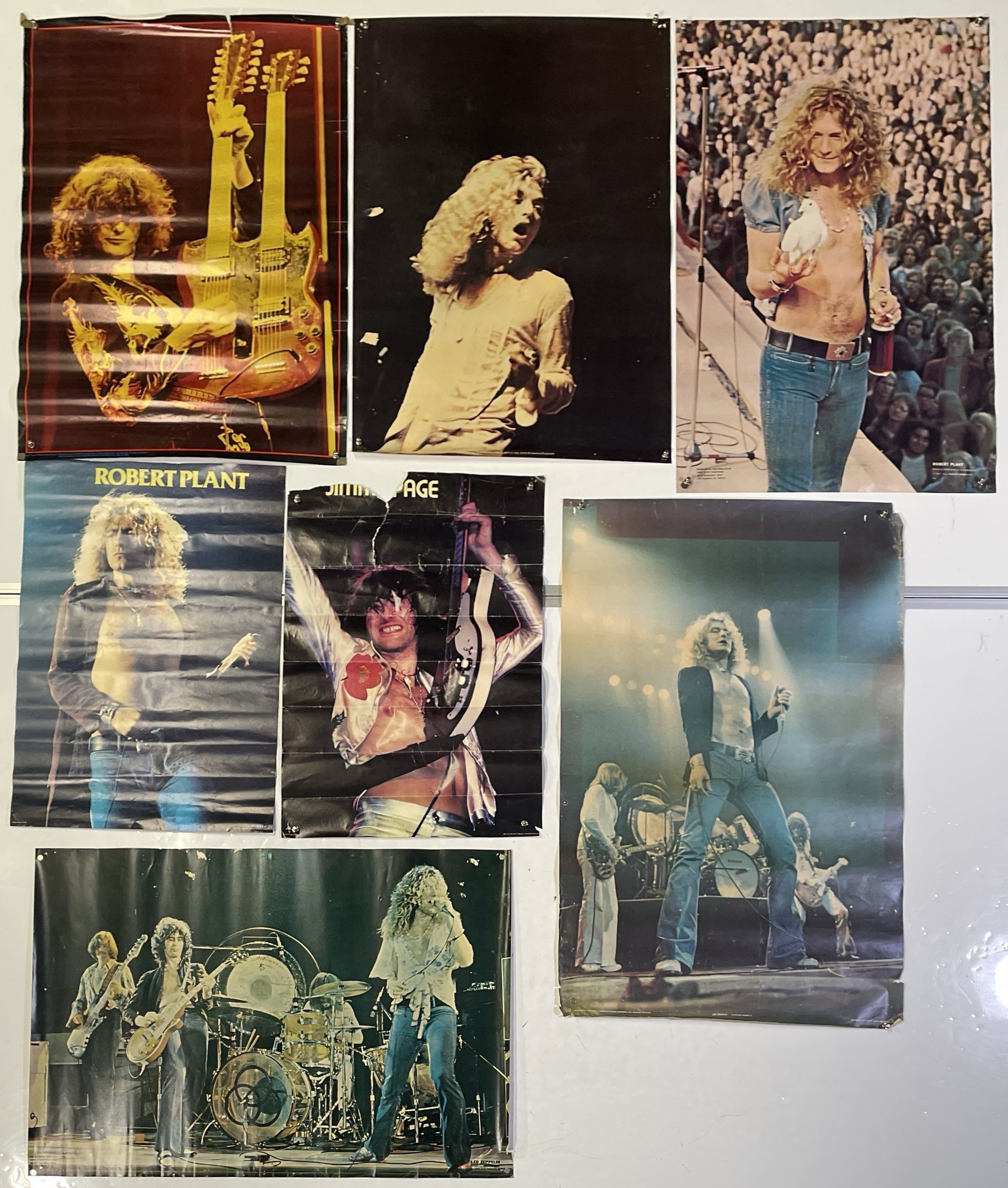 Lot 2420256 - LED ZEPPELIN - LARGE COLLECTION OF 1970S