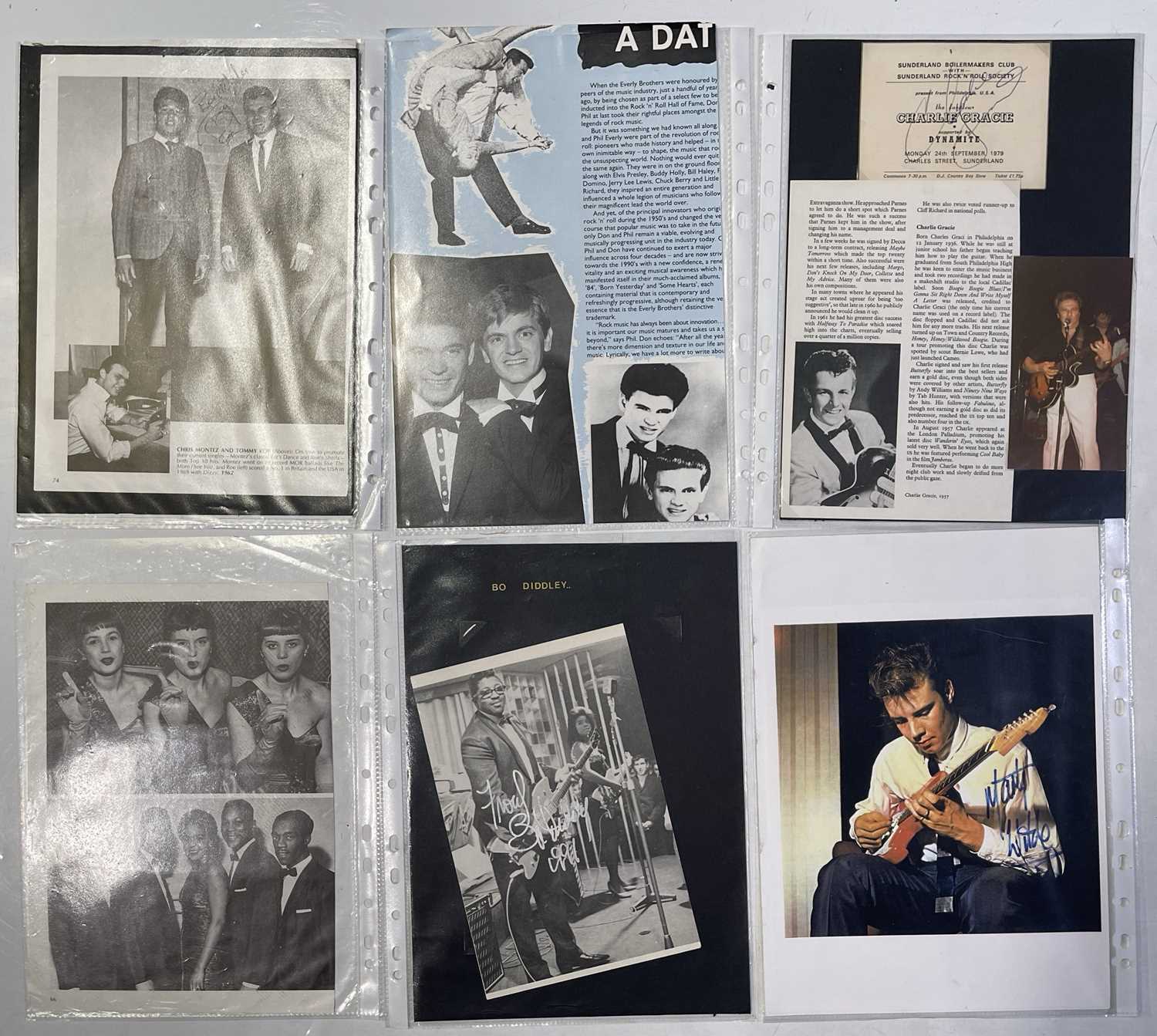 Lot 331 - ROCK N ROLL LEGENDS - AUTOGRAPH COLLECTION.