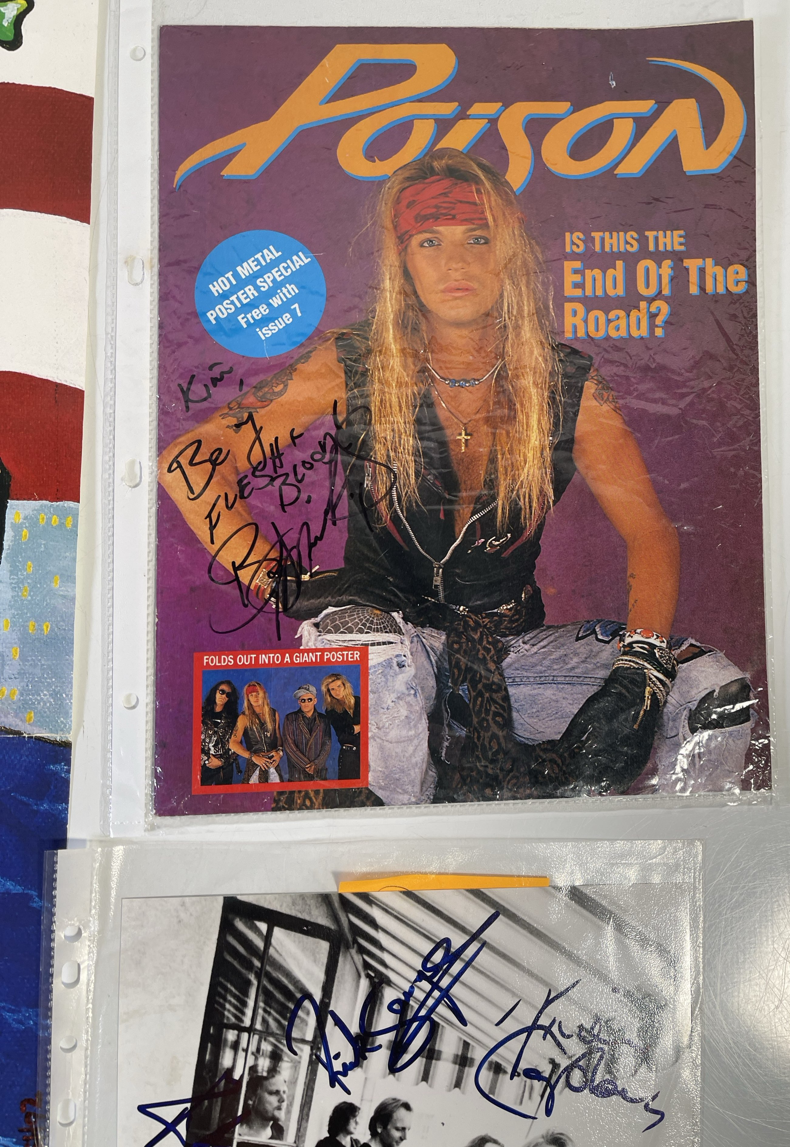 Lot 2420334 - HARD ROCK / METAL AUTOGRAPHS INC DEF