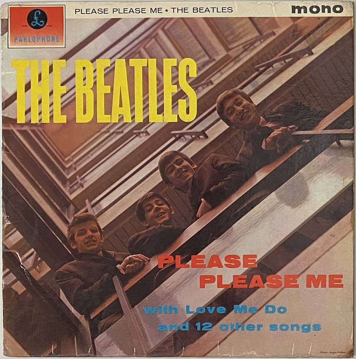 Lot 168 - THE BEATLES - PLEASE PLEASE ME LP (1ST UK