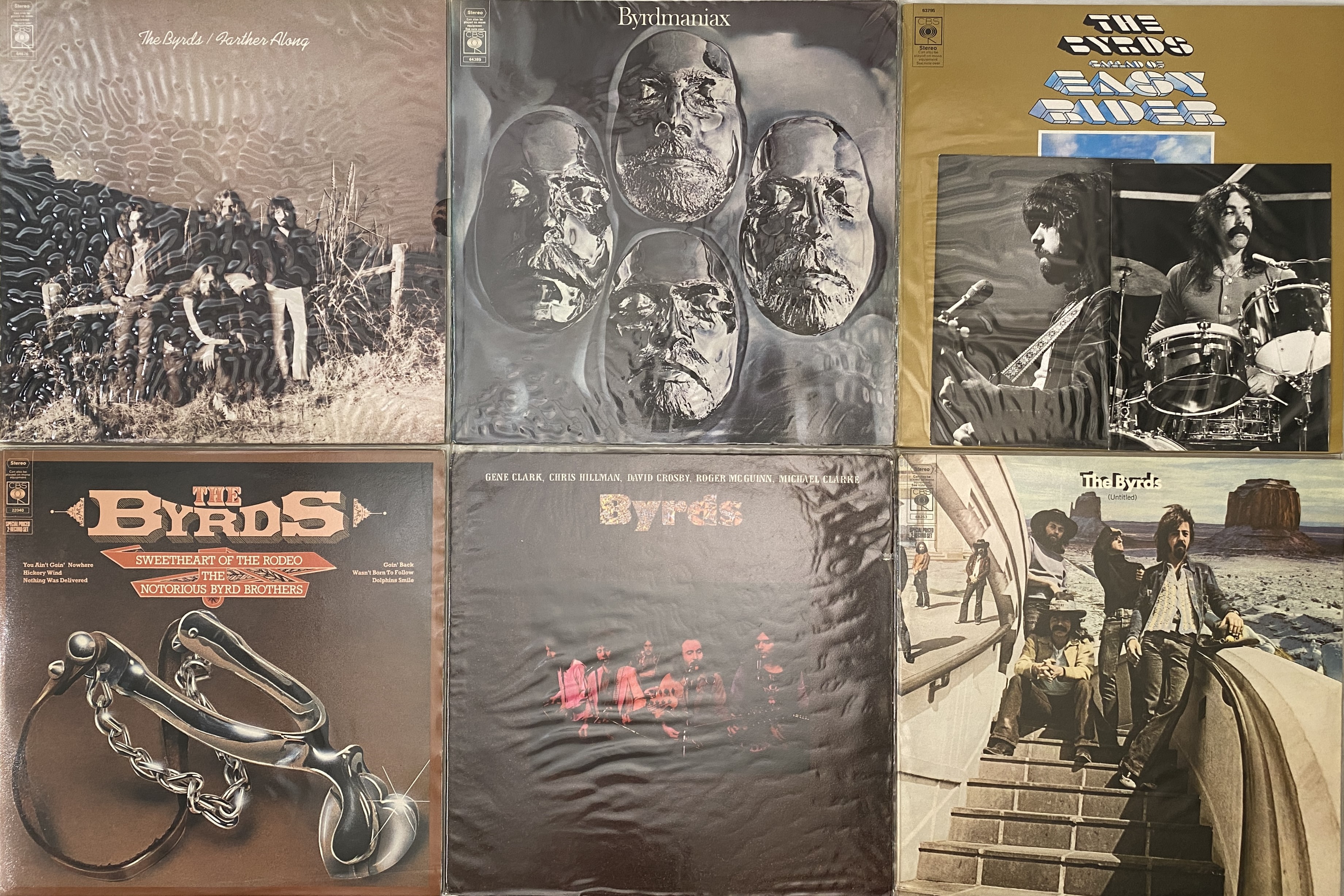 Lot 980 - THE BYRDS / RELATED - LP COLLECTION
