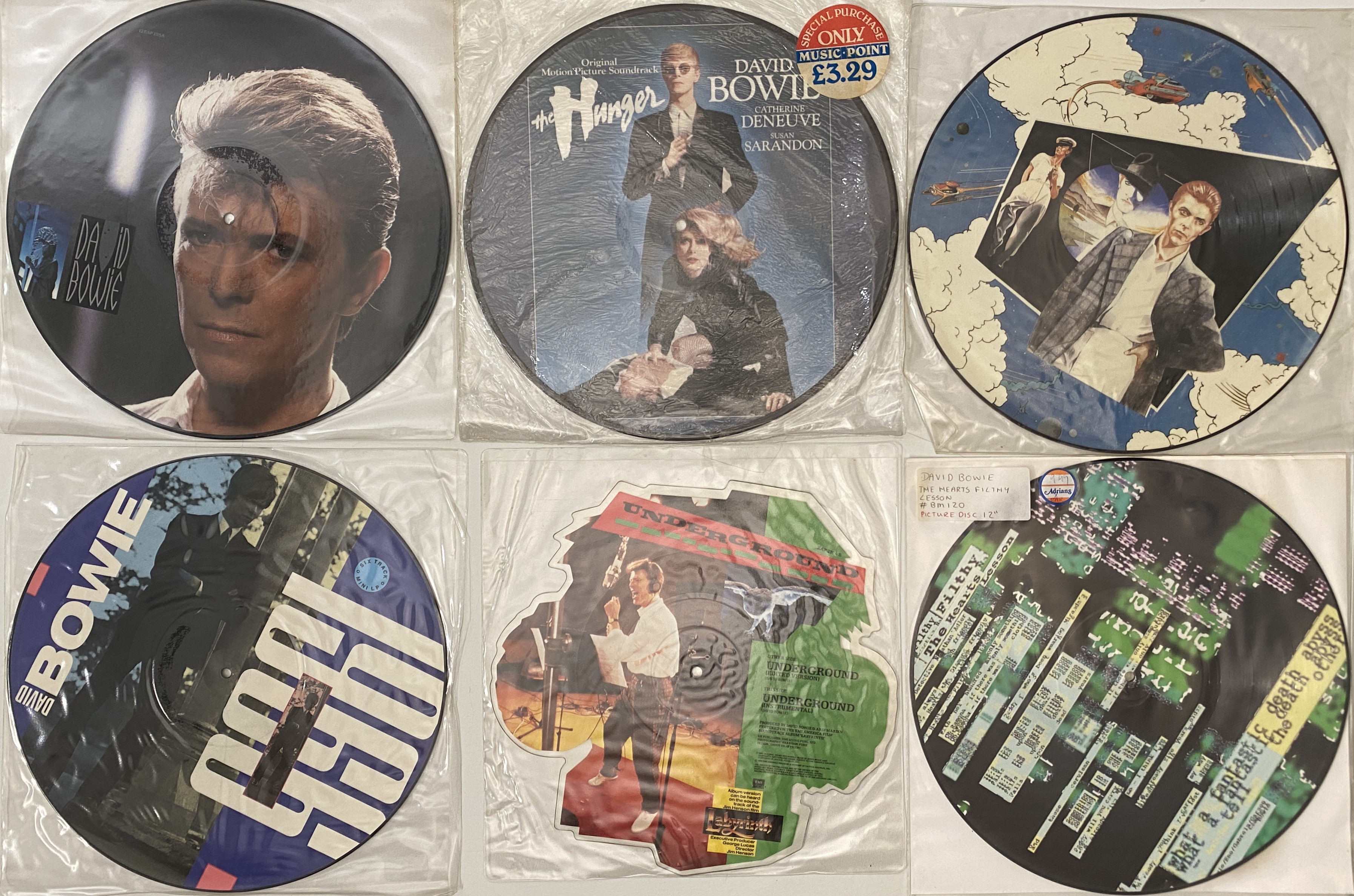 Lot 1000 - DAVID BOWIE - LP/ 12" PICTURE DISC