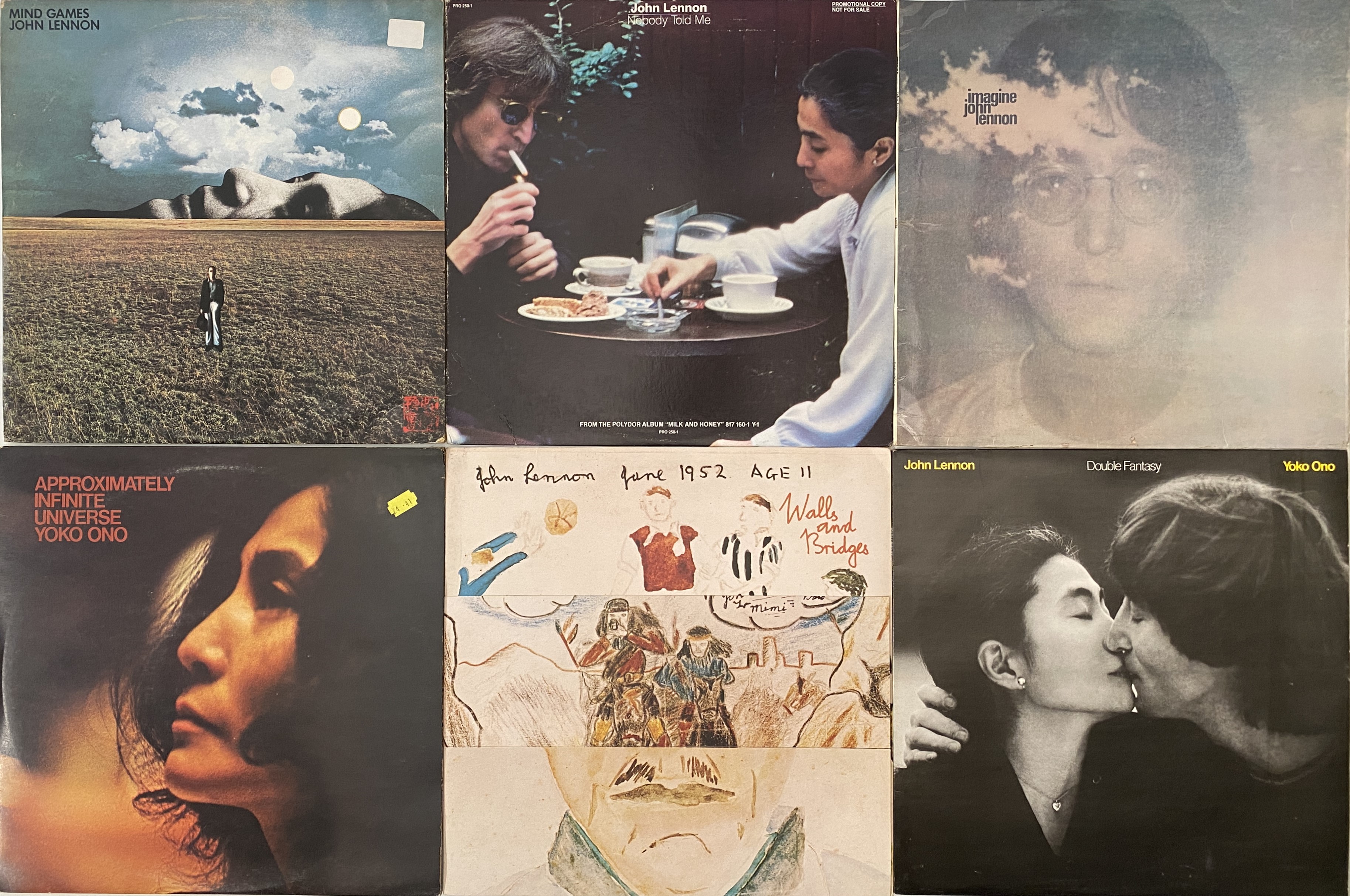 Lot 1033 - JOHN LENNON/ YOKO/ BADFINGER - LP/ 12"