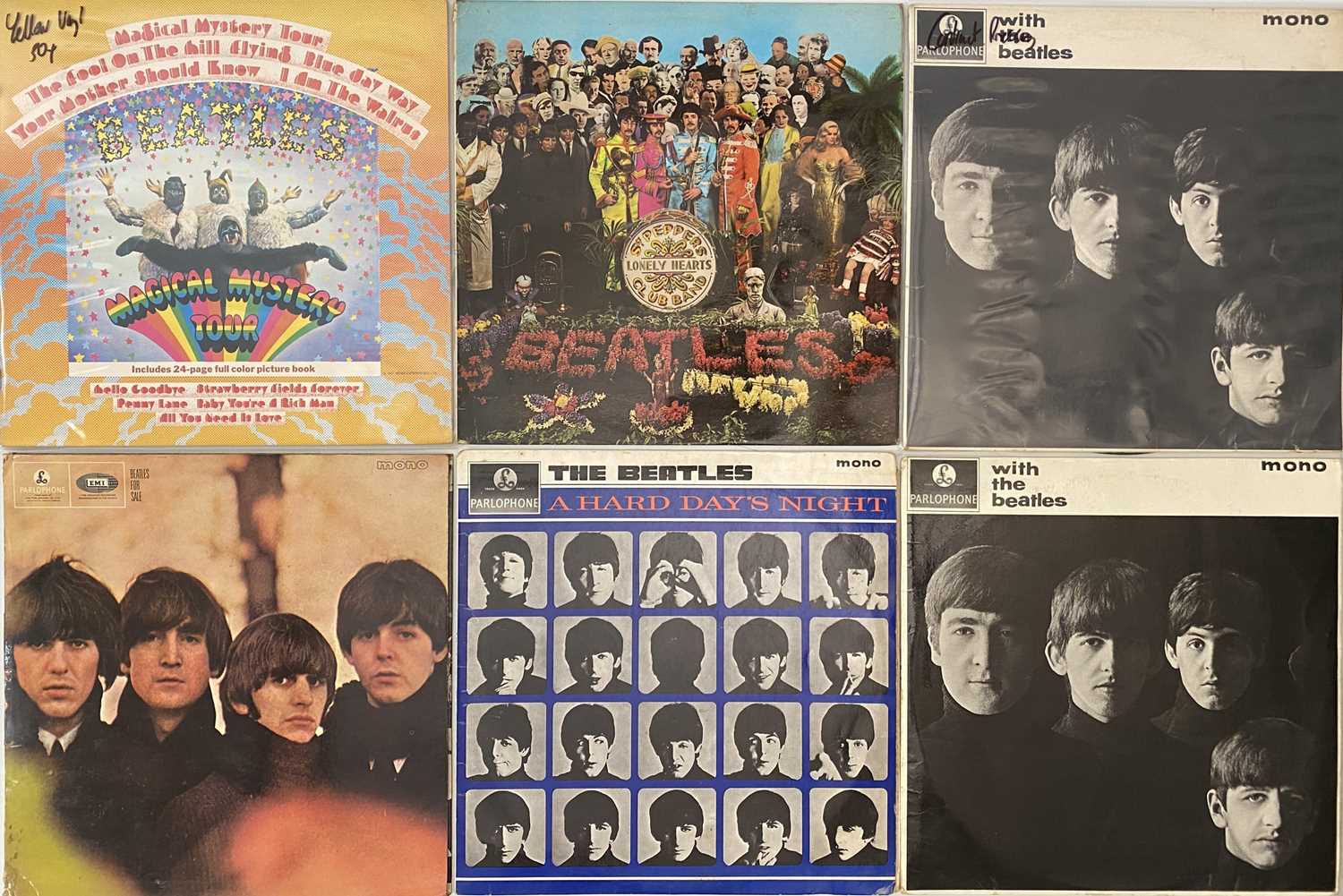 Lot 1036 - THE BEATLES - LP PACK