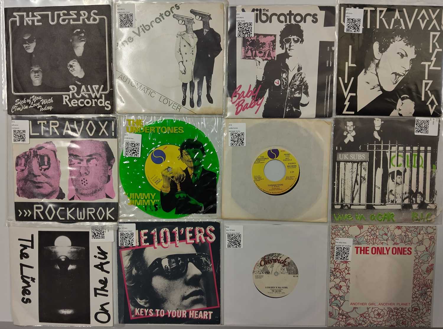 Lot 203 - PUNK / WAVE - 7" COLLECTION