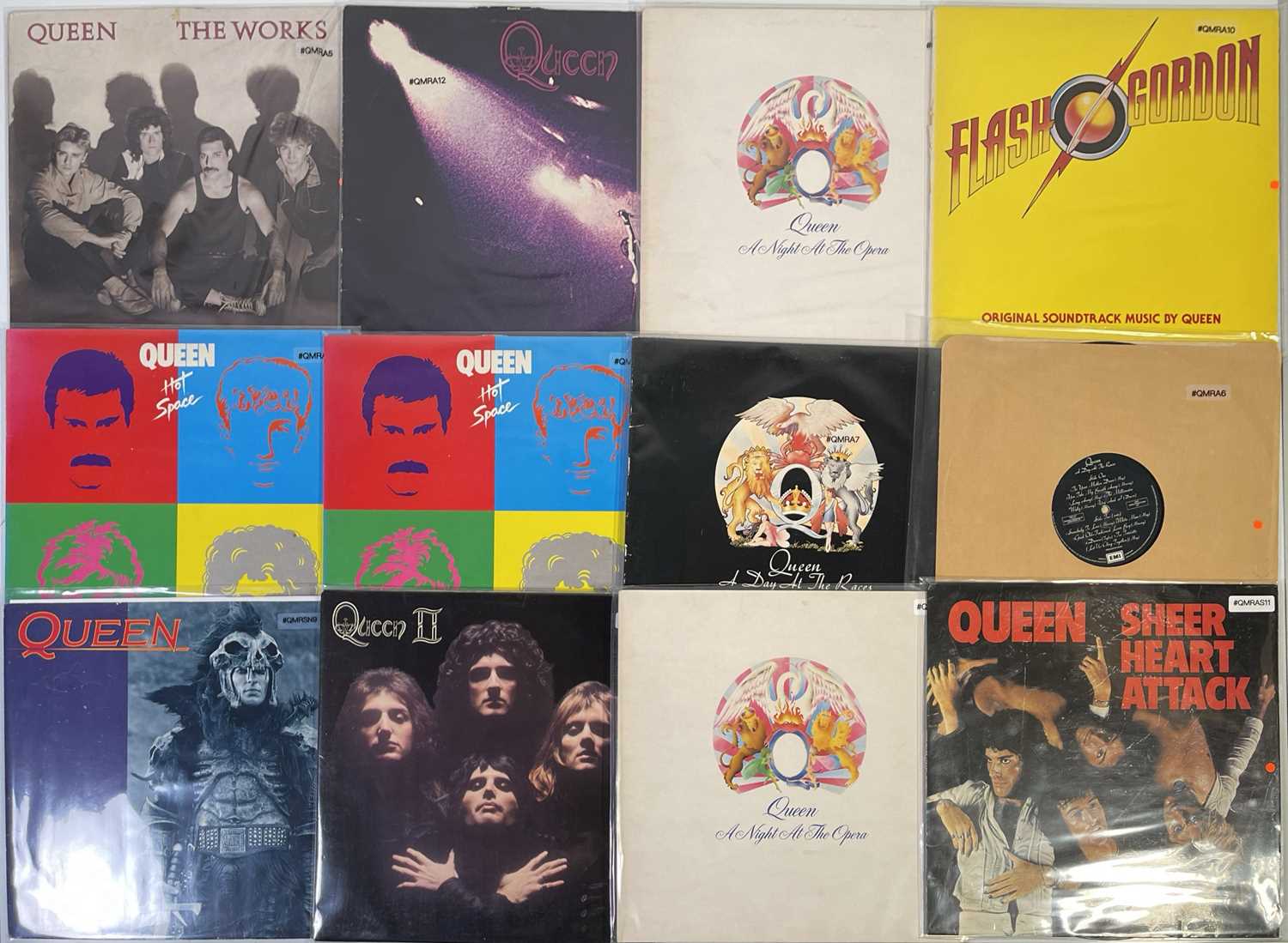 Lot 483 - QUEEN - RECORDS FROM JOHN DEACON'S