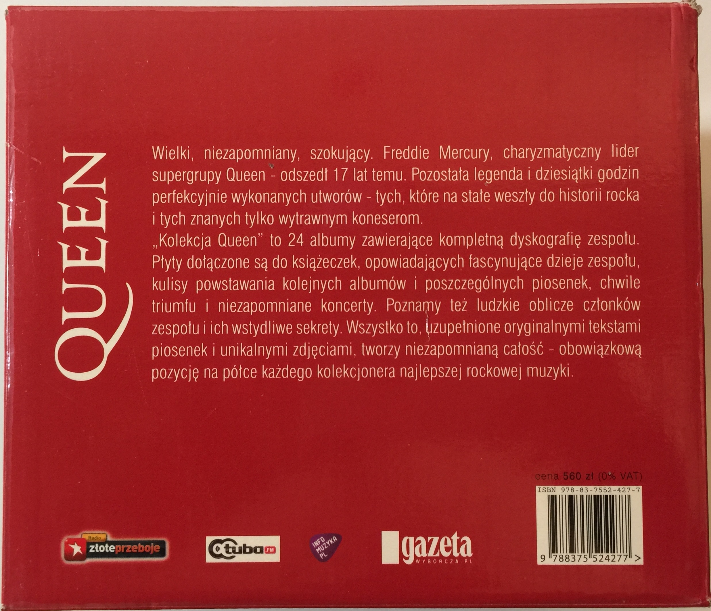 Lot 751 - QUEEN - KOLEKCJA CD/BOOK BOX-SET (24 PARTS/