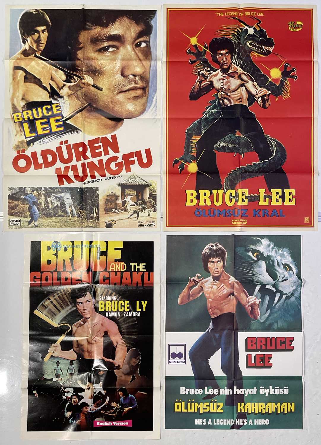 Lot 193 - BRUCE LEE - COLLECTION OF TURKISH CINEMA