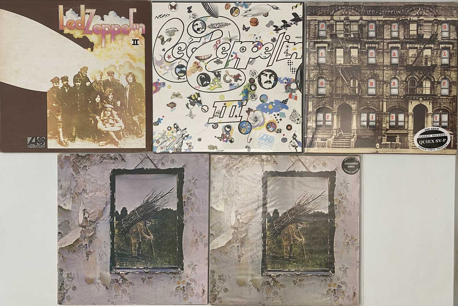Lot 118 - LED ZEPPELIN - LP PACK (INC REISSUE