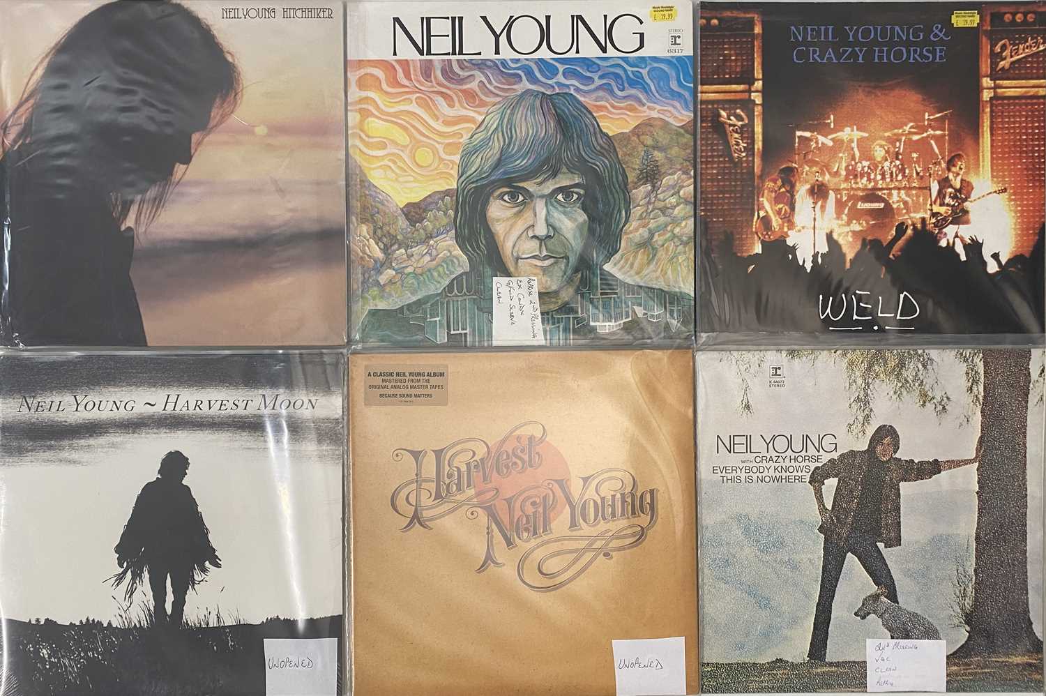 Lot 268 - NEIL YOUNG - LP COLLECTION