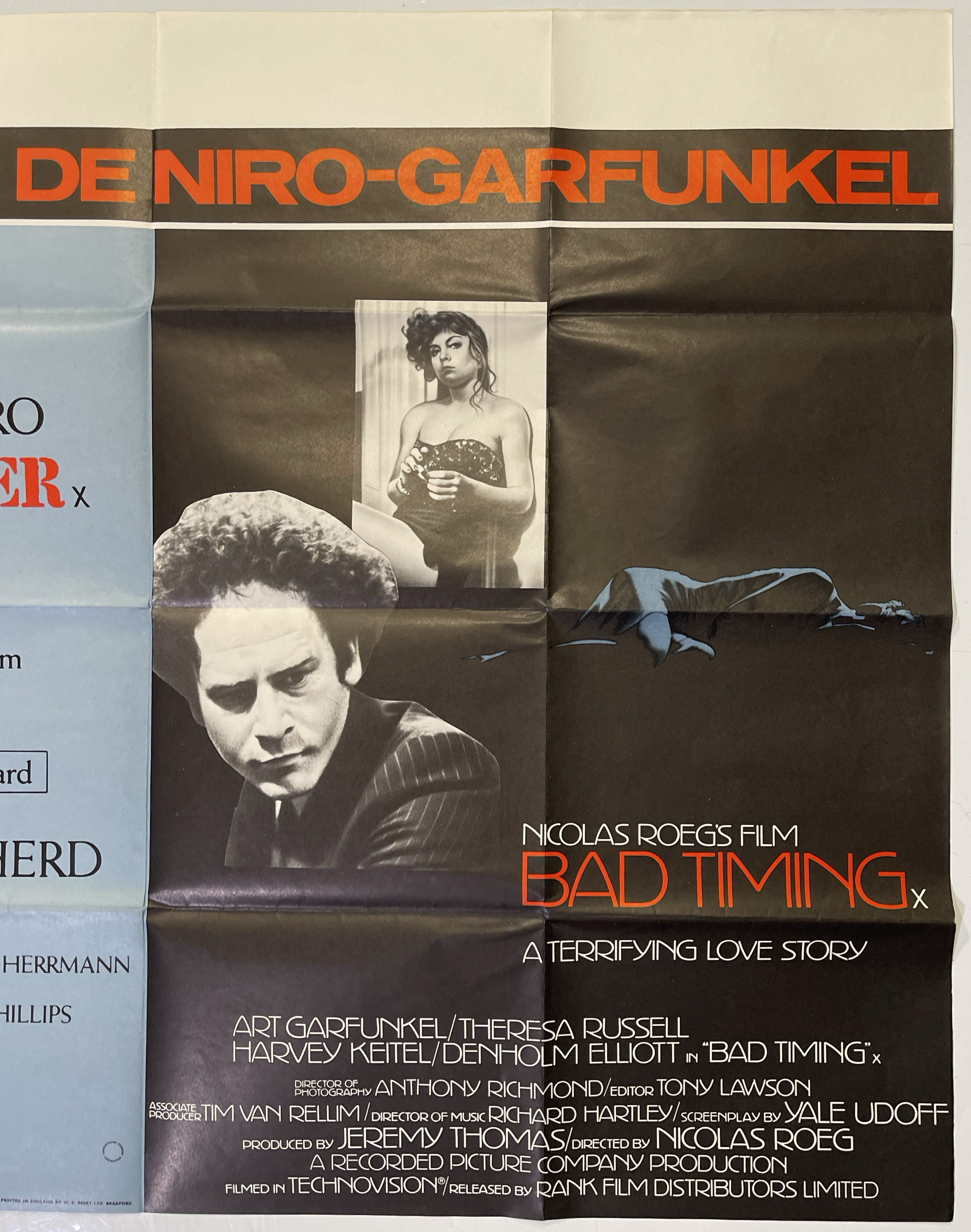 Lot 211 - TAXI DRIVER (1976) ORIGINAL DOUBLE BILL UK