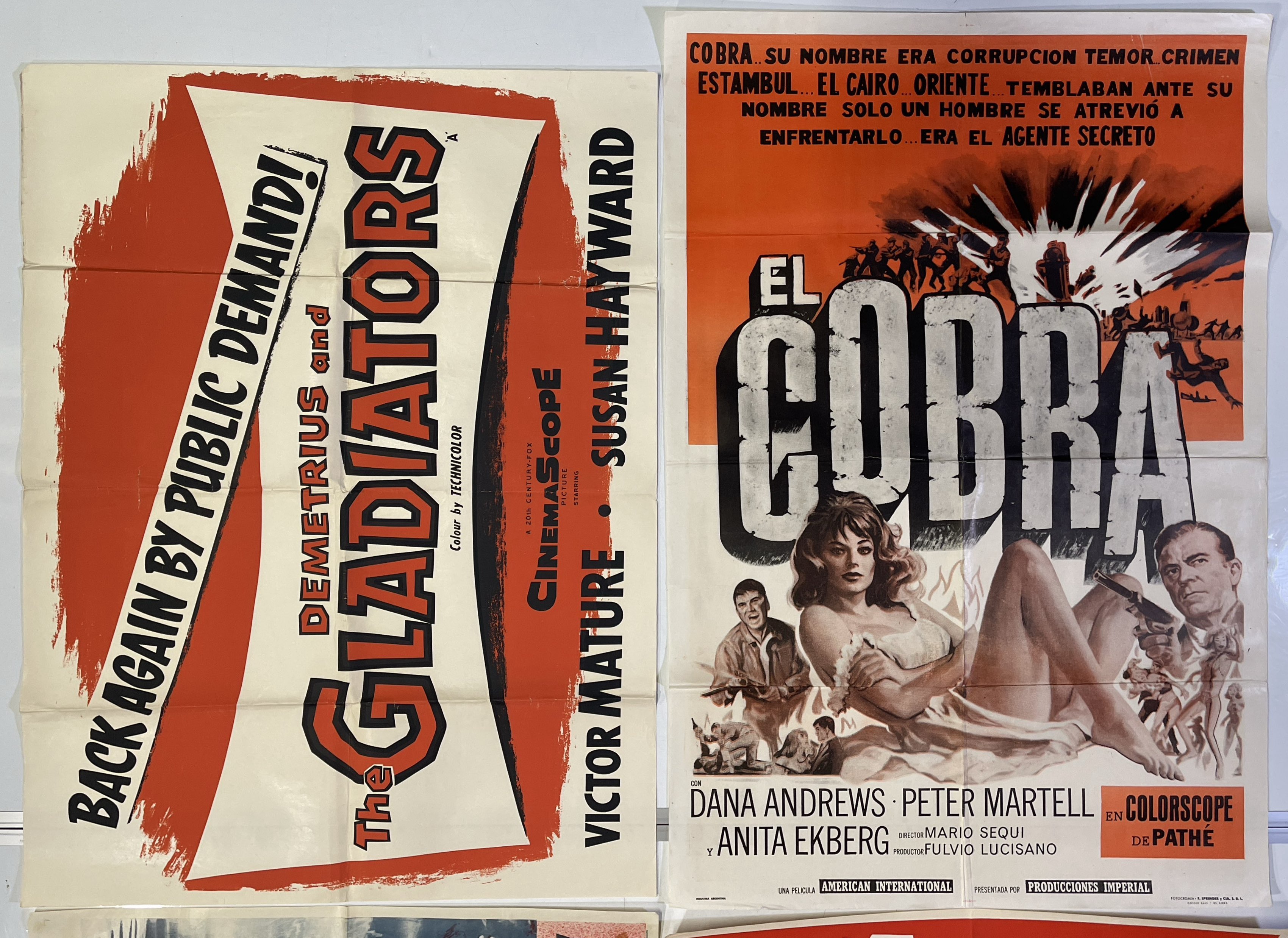 Lot 213 - 1960S QUAD POSTER COLLECTION.