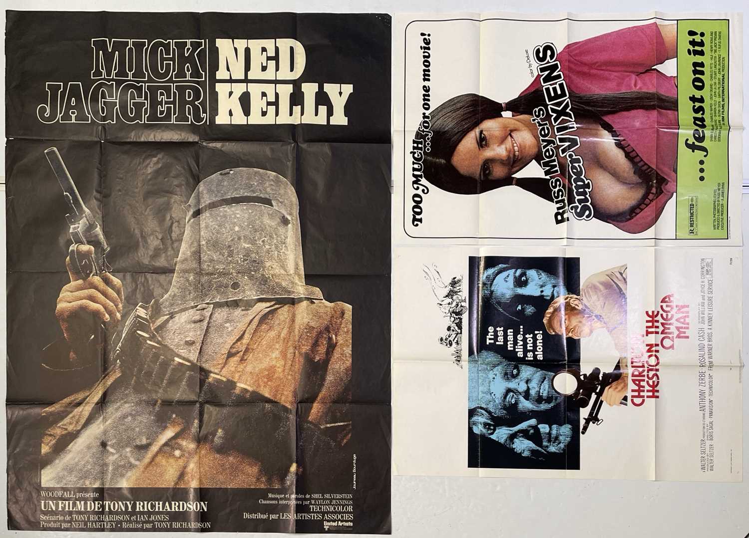 Lot 214 - 1970S POSTER COLLECTION INC MICK JAGGER NED