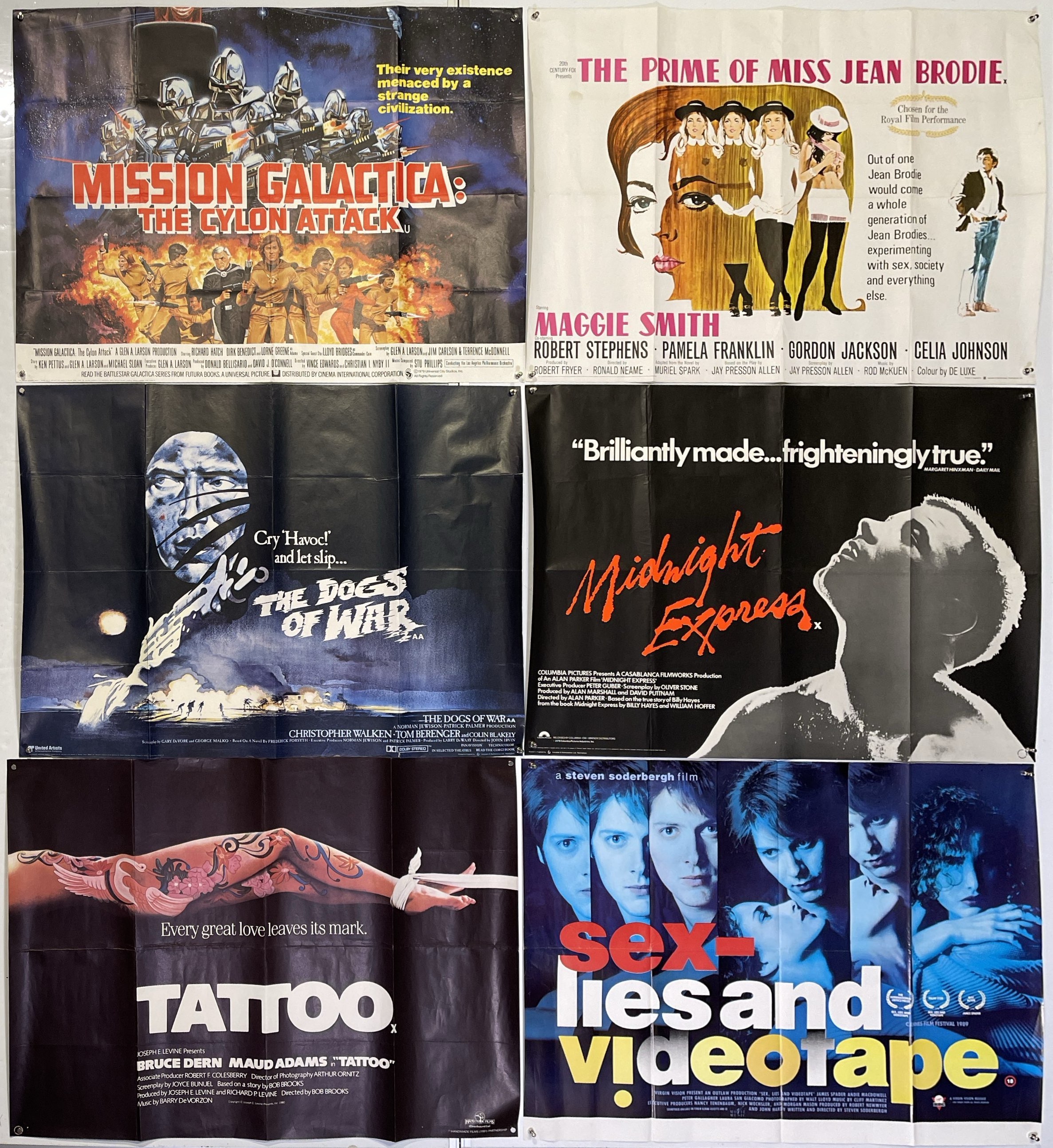 Lot 217 - UK QUAD POSTER COLLECTION.