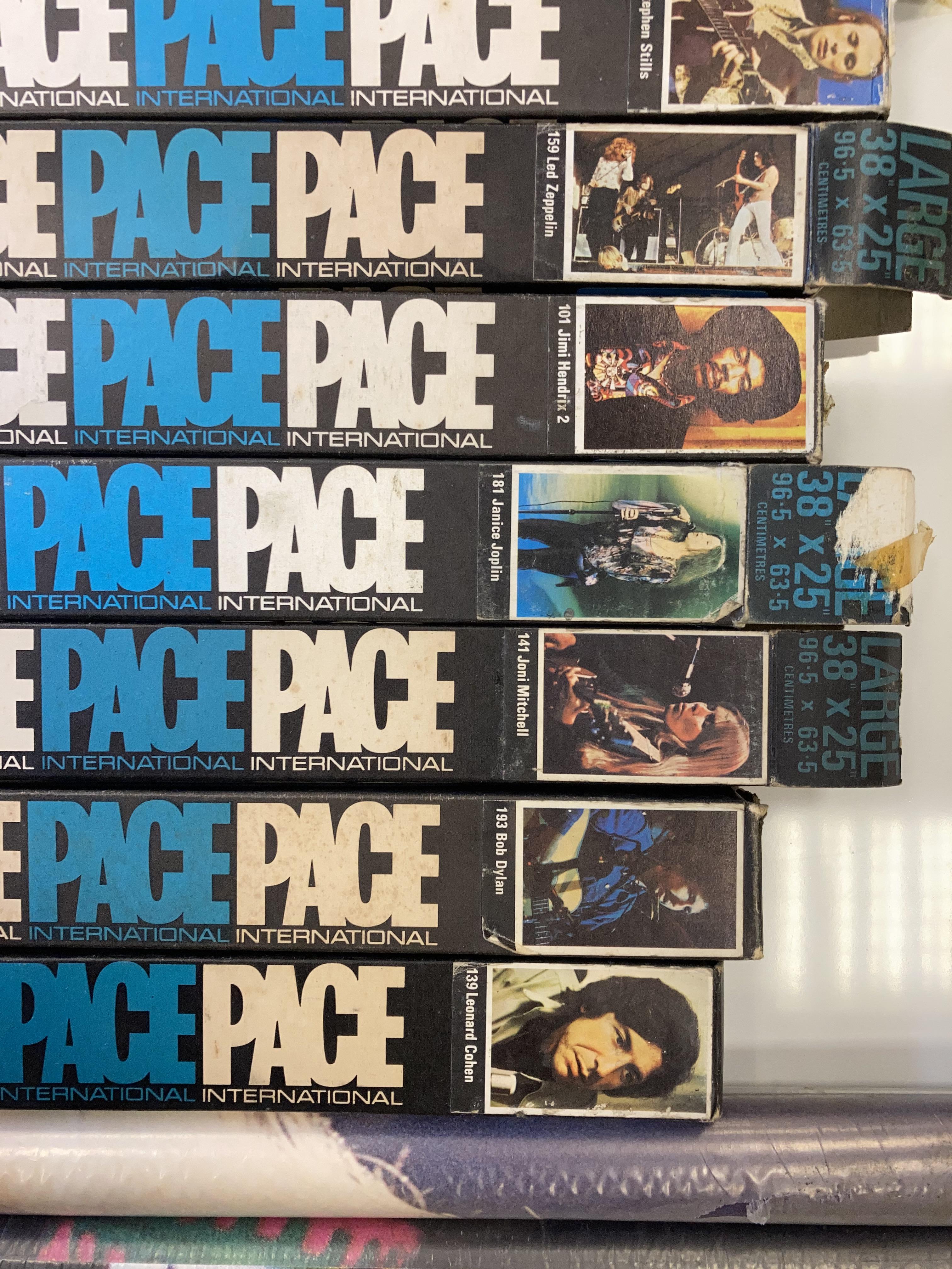 Lot 287 - ORIGINAL PACE MUSIC POSTERS IN ORIGINAL
