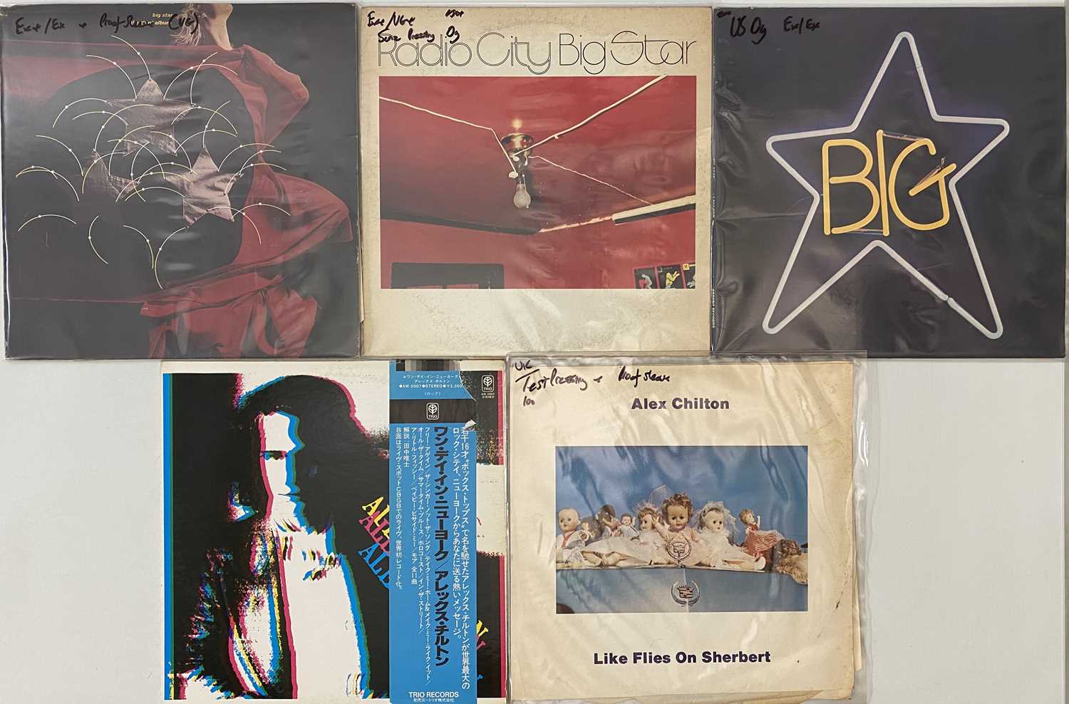 Lot 281 - BIG STAR AND RELATED LP PACK