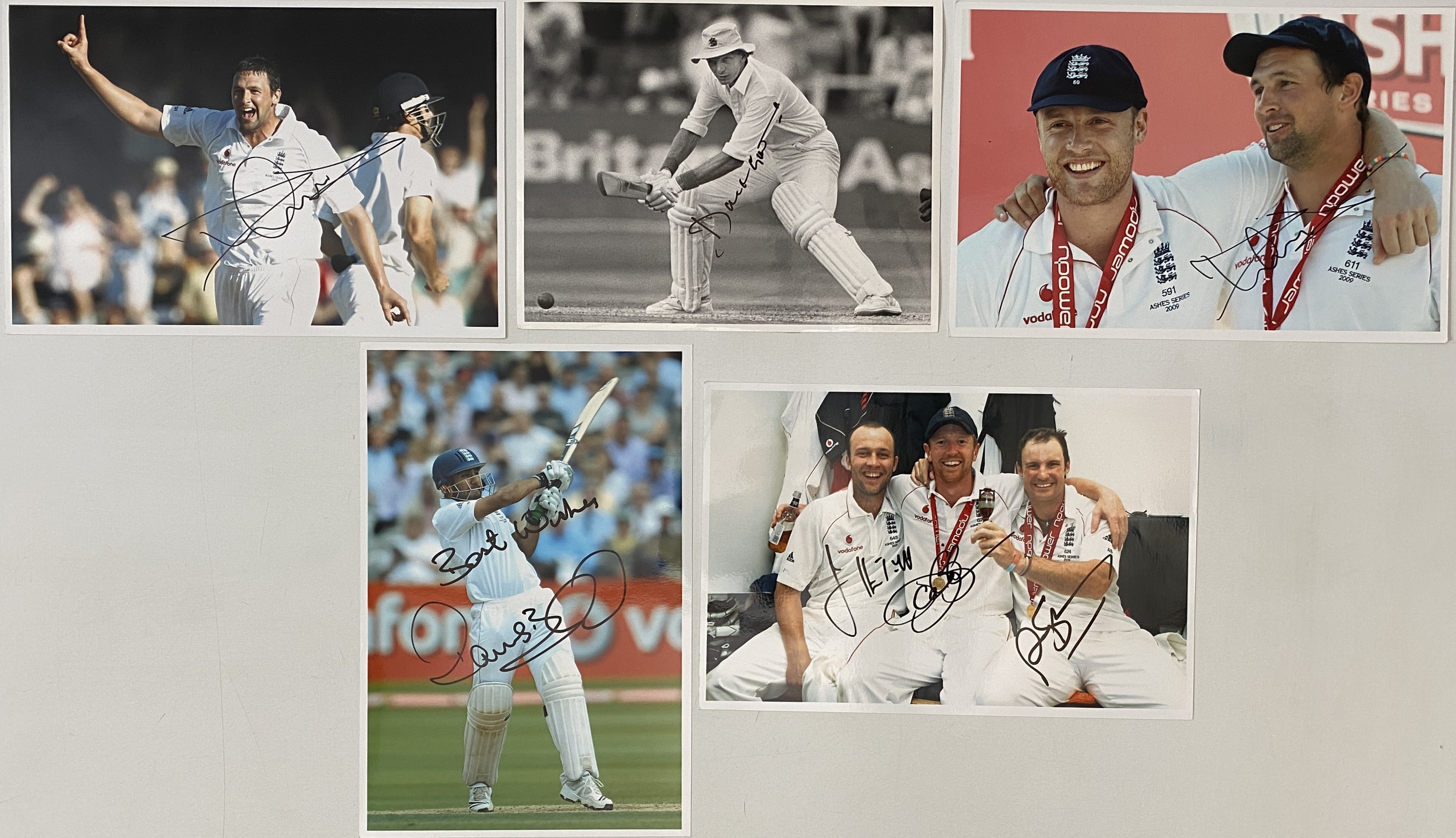 Lot 376 - CRICKET MEMORABILIA - SIGNED PHOTOGRAPHS.