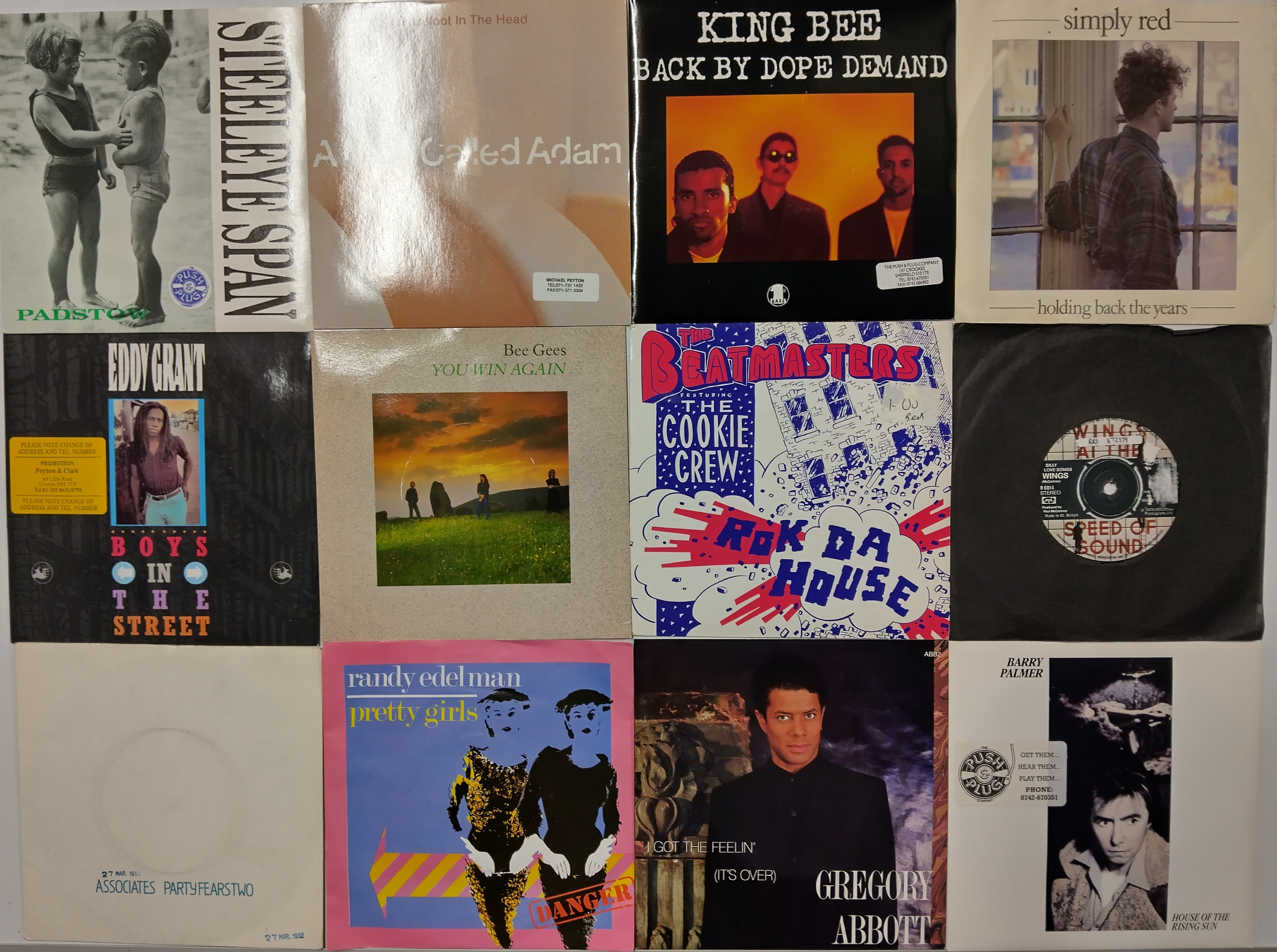 Lot 1103 - 7" COLLECTION - 60s/90s POP/ROCK