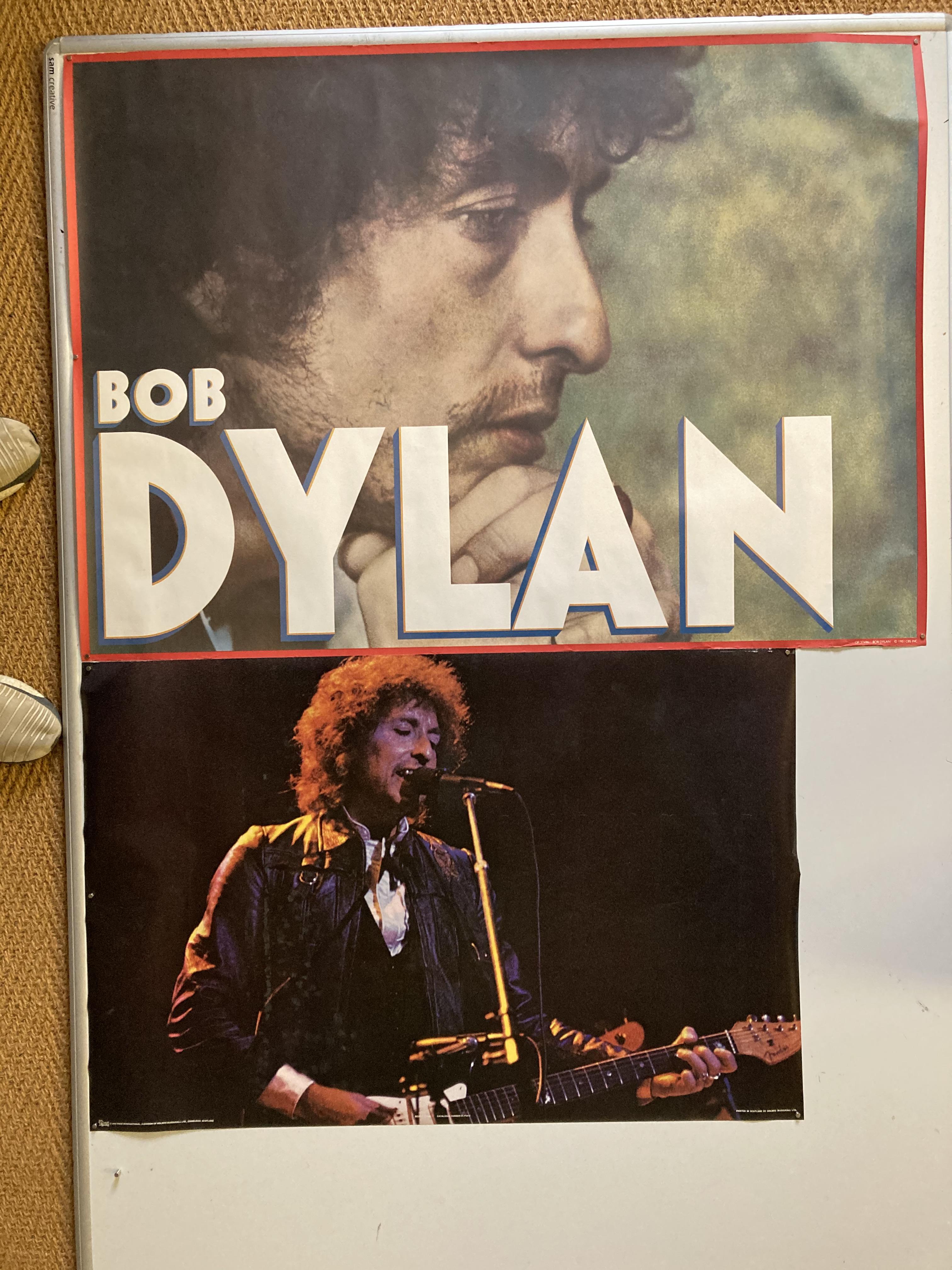 Lot 295 - BOB DYLAN POSTERS.