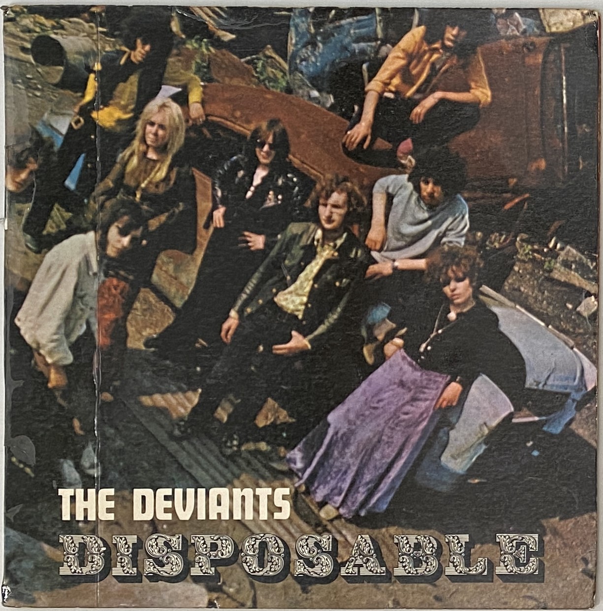 Lot 321 - THE DEVIANTS - DISPOSABLE LP (UK ORIGINAL