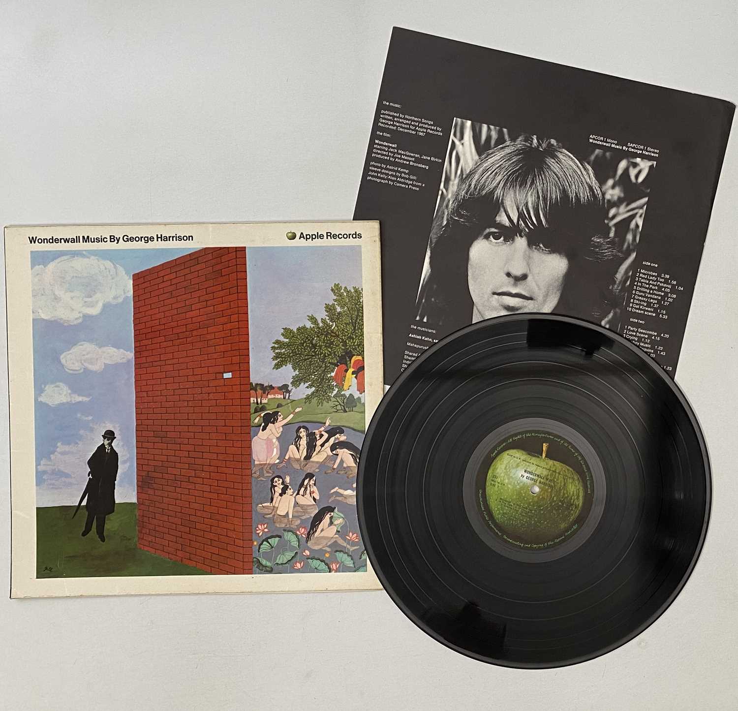 Lot 325 - GEORGE HARRISON - WONDERWALL MUSIC MONO LP