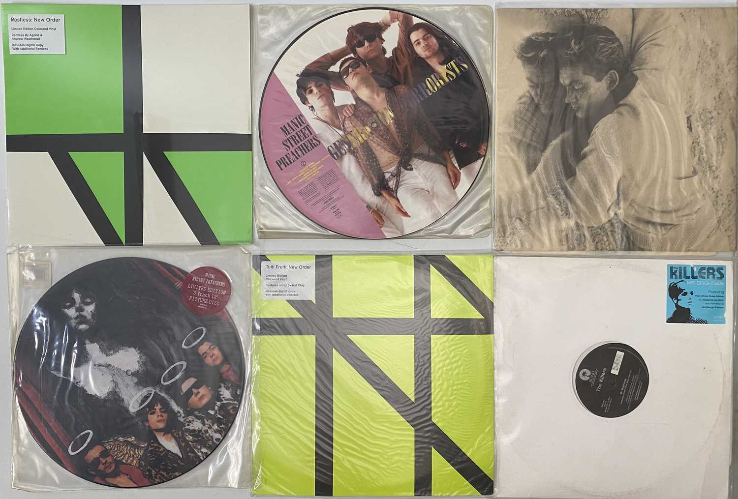 Lot 1181 - ROCK, INDIE, ALT 12", SHAPED DISC AND