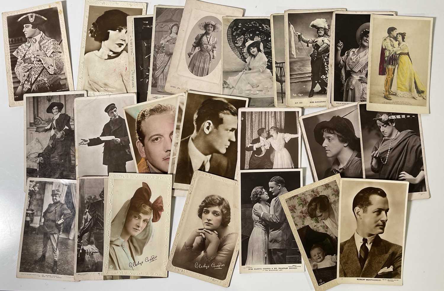 Lot 27 - VINTAGE FILM STAR POSTCARDS INC CHARLIE