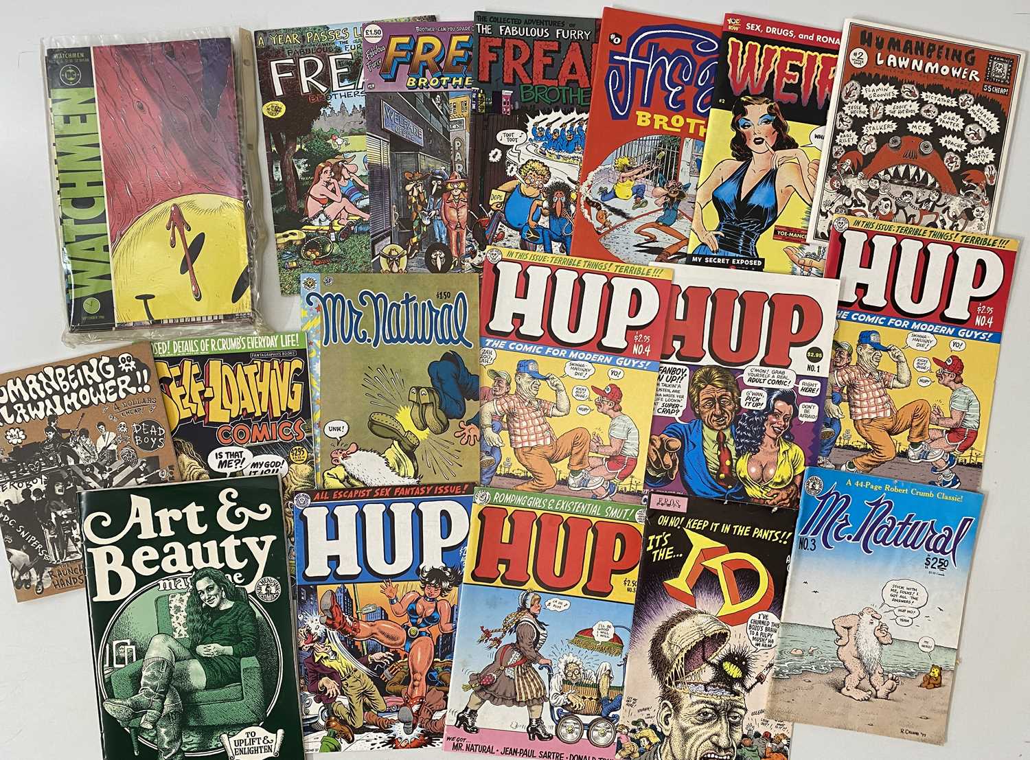 Lot 73 - COMICS - COUNTER-CULTURE COMICS / BOOKS ON