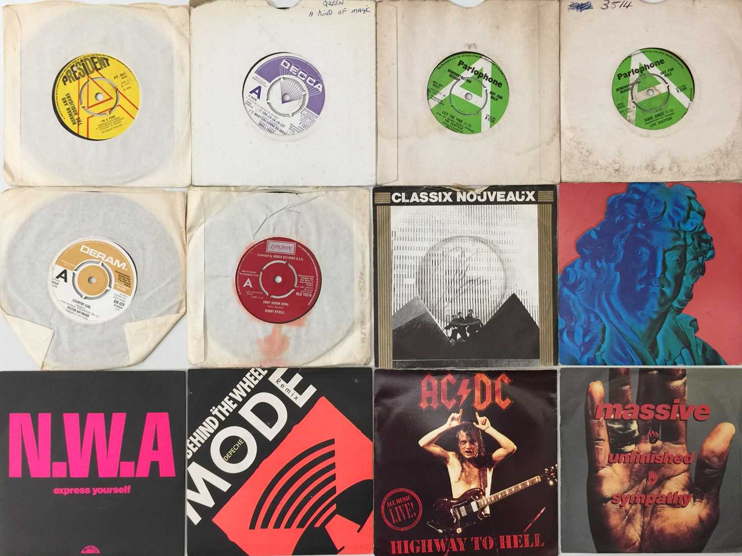Lot 1315 - 7" COLLECTION (ROCK & POP ACROSS THE