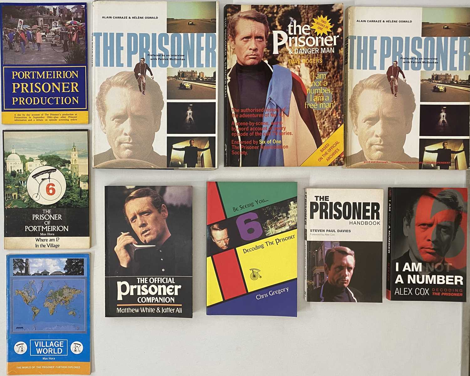 Lot 262 - THE PRISONER - MEMORABILIA COLLECTION.