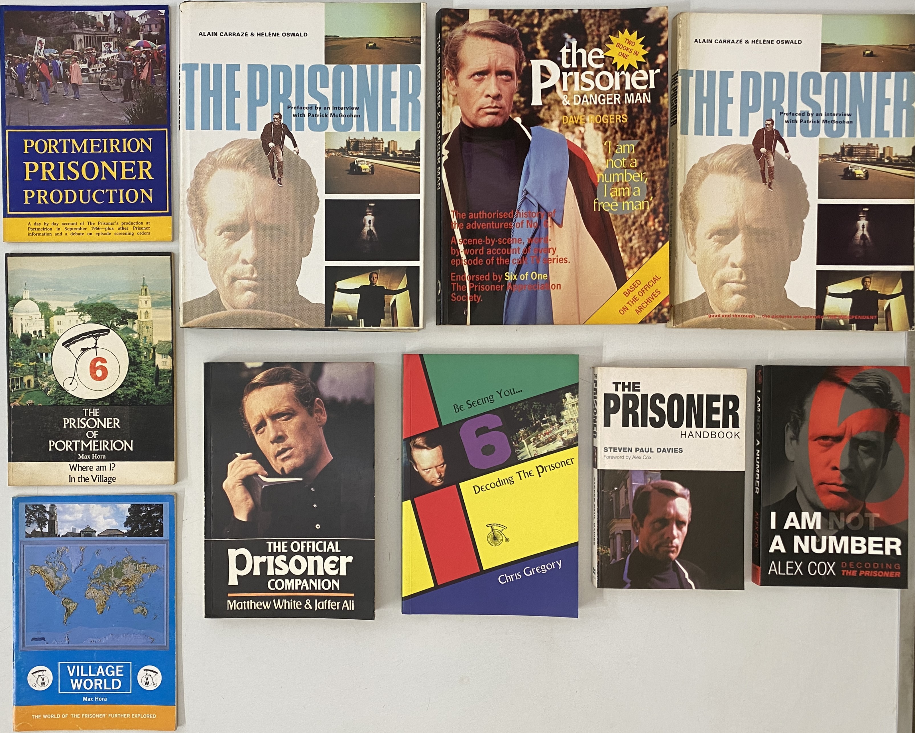 Lot 262 - THE PRISONER - MEMORABILIA COLLECTION.