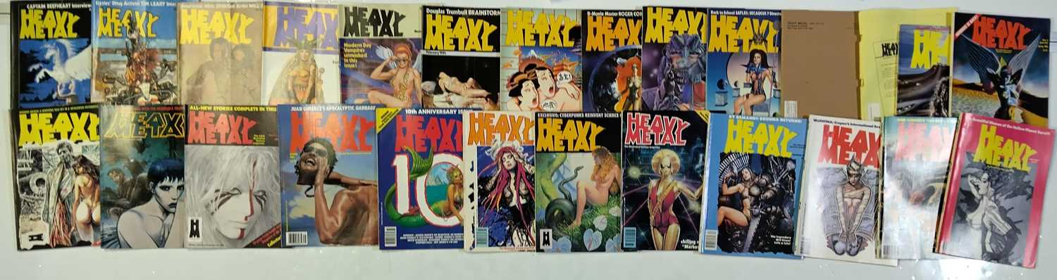 Lot 88 - HEAVY METAL COMICS.